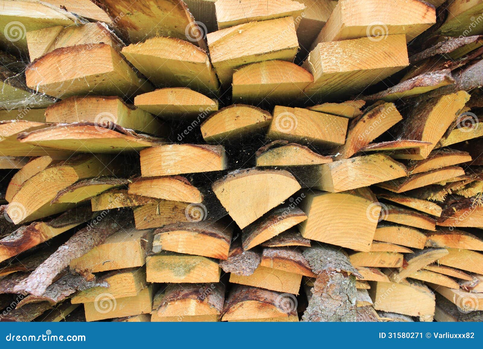 Stacked firewood in a pile stock image. Image of growth - 31580271