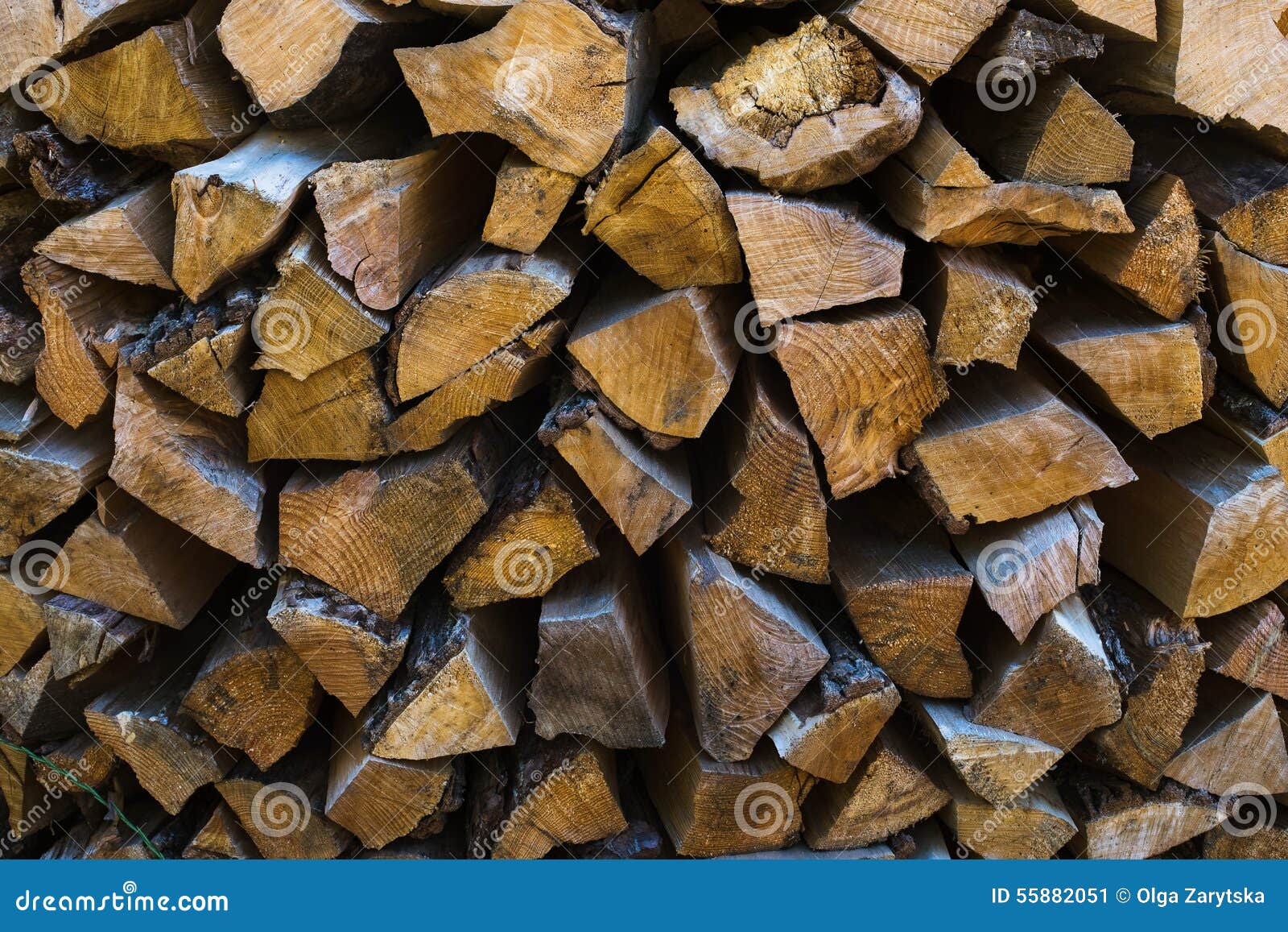 Stacked firewood stock image. Image of hardwood, wood - 55882051