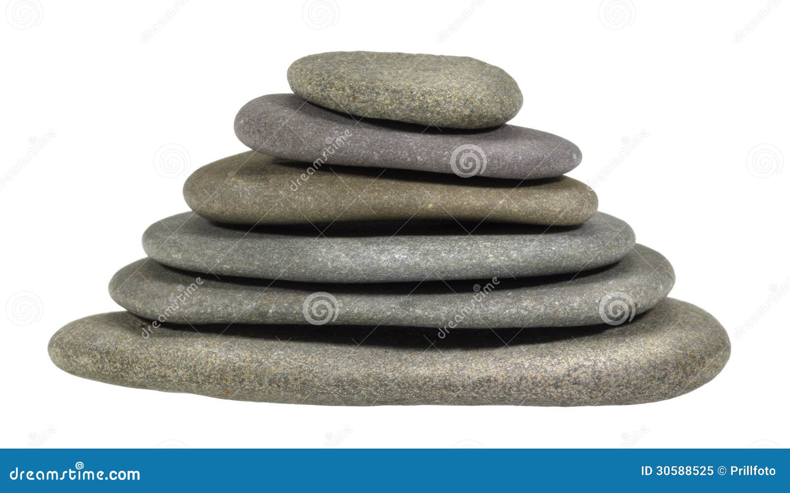 Stacked flat pebbles stock image. Image of pebble, rounded - 30588525