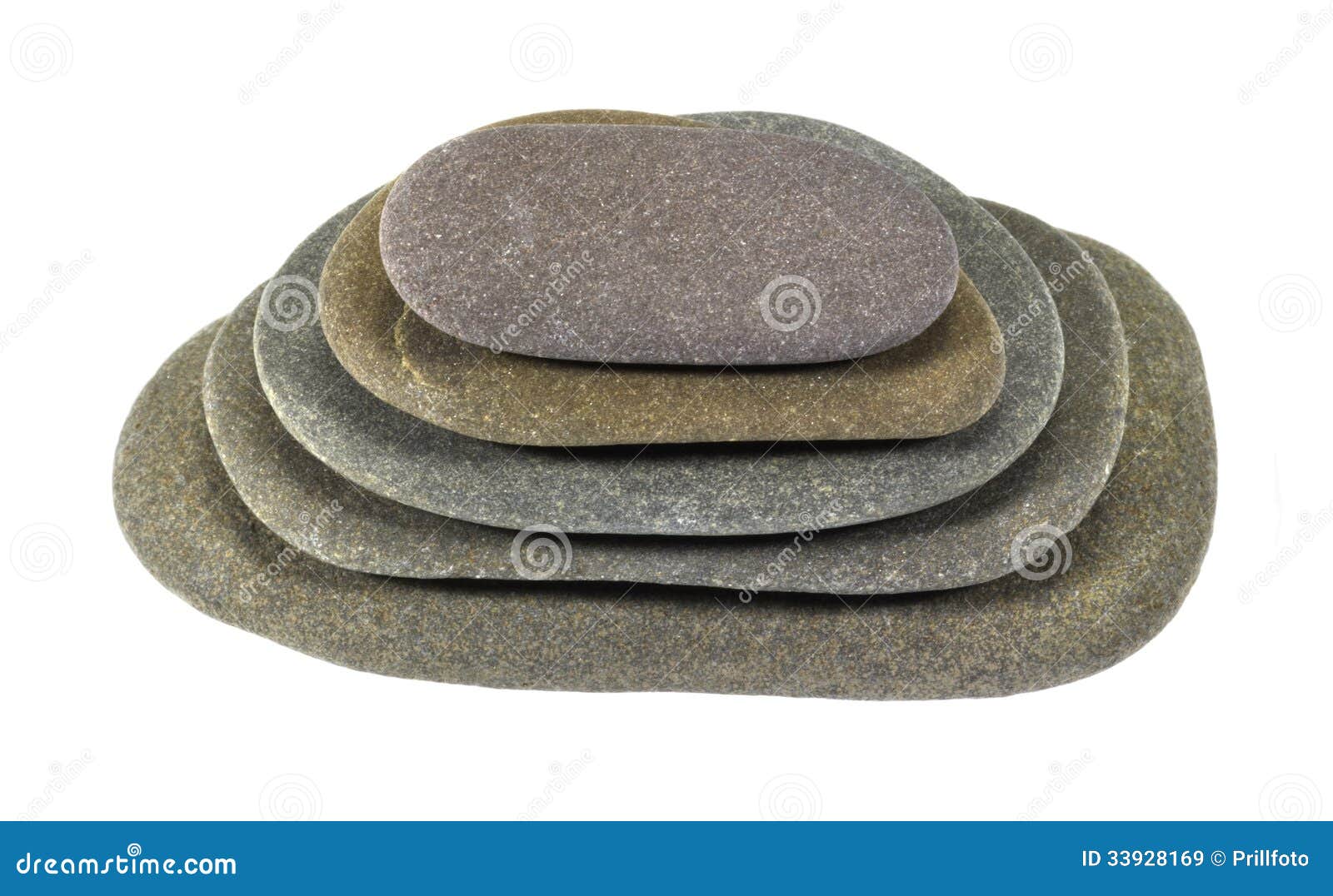 Stacked flat pebbles stock image. Image of together, rounded - 33928169