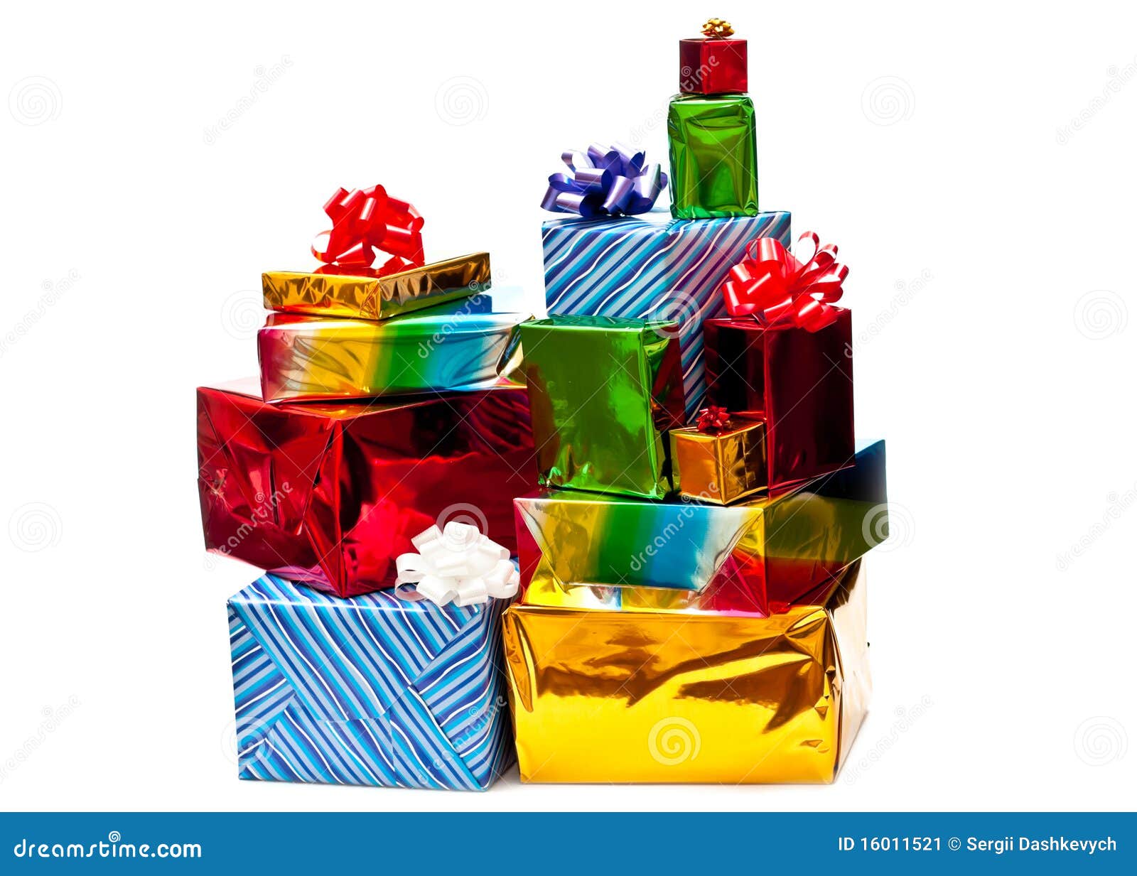 Stacked gift boxes stock image. Image of purple, multi - 16011521