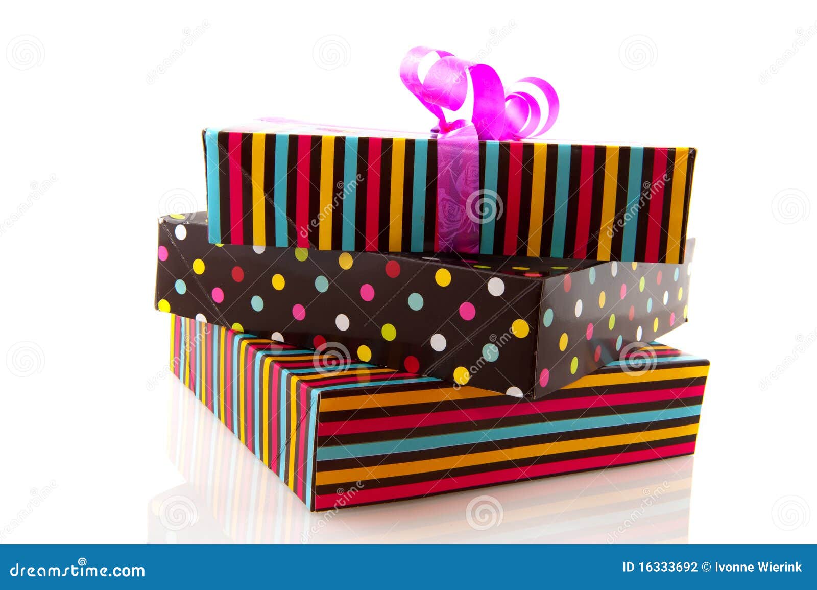 Stacked gifts stock photo. Image of present, square, wrapped - 16333692