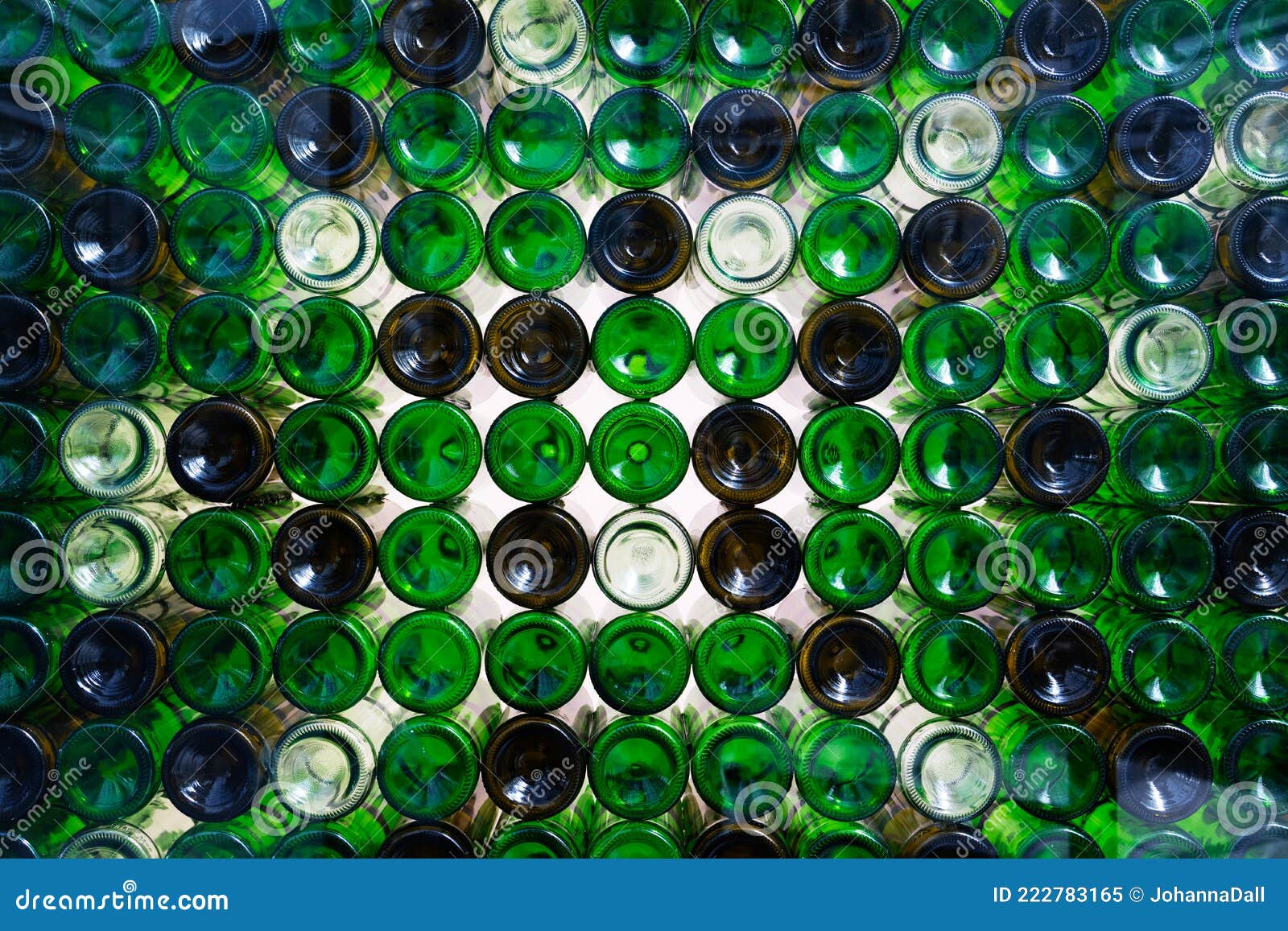 Stacked Glass Bottles Stock Image | CartoonDealer.com #52341337