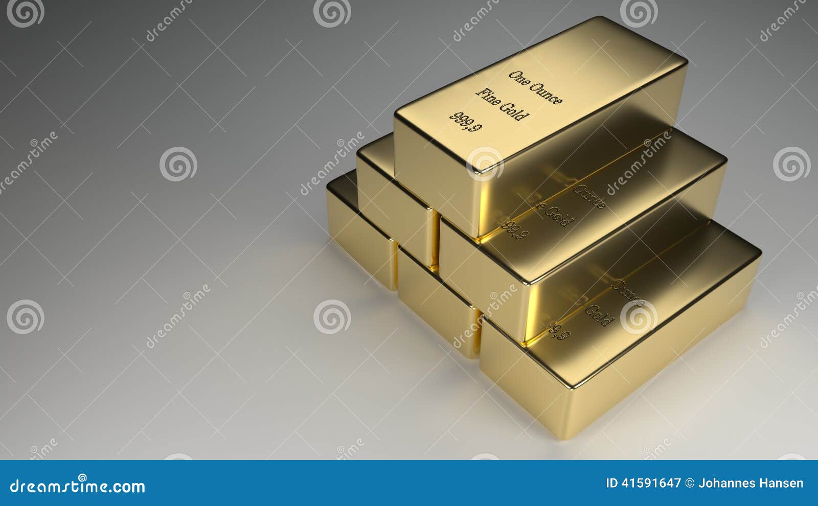 Stacked Gold Ingots Rendering Stock Image - Image of light, candid ...