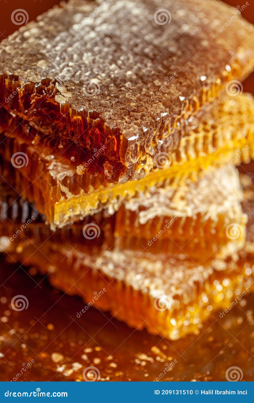 Stacked Honeycomb Beehive Crates Royalty-Free Stock Photo ...