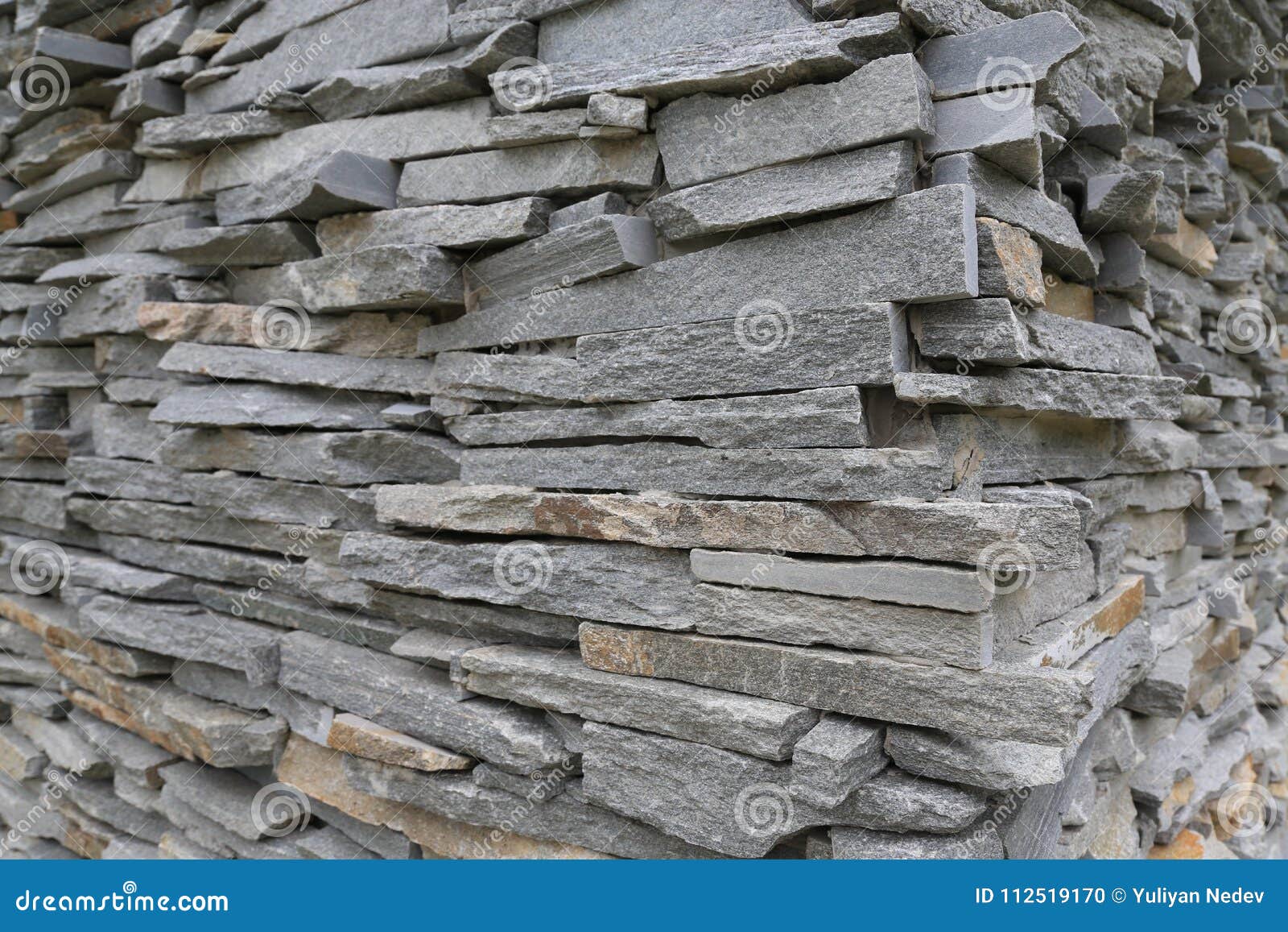 Stacked Horizontal Gray Stone Plates Royalty-Free Stock Photography ...