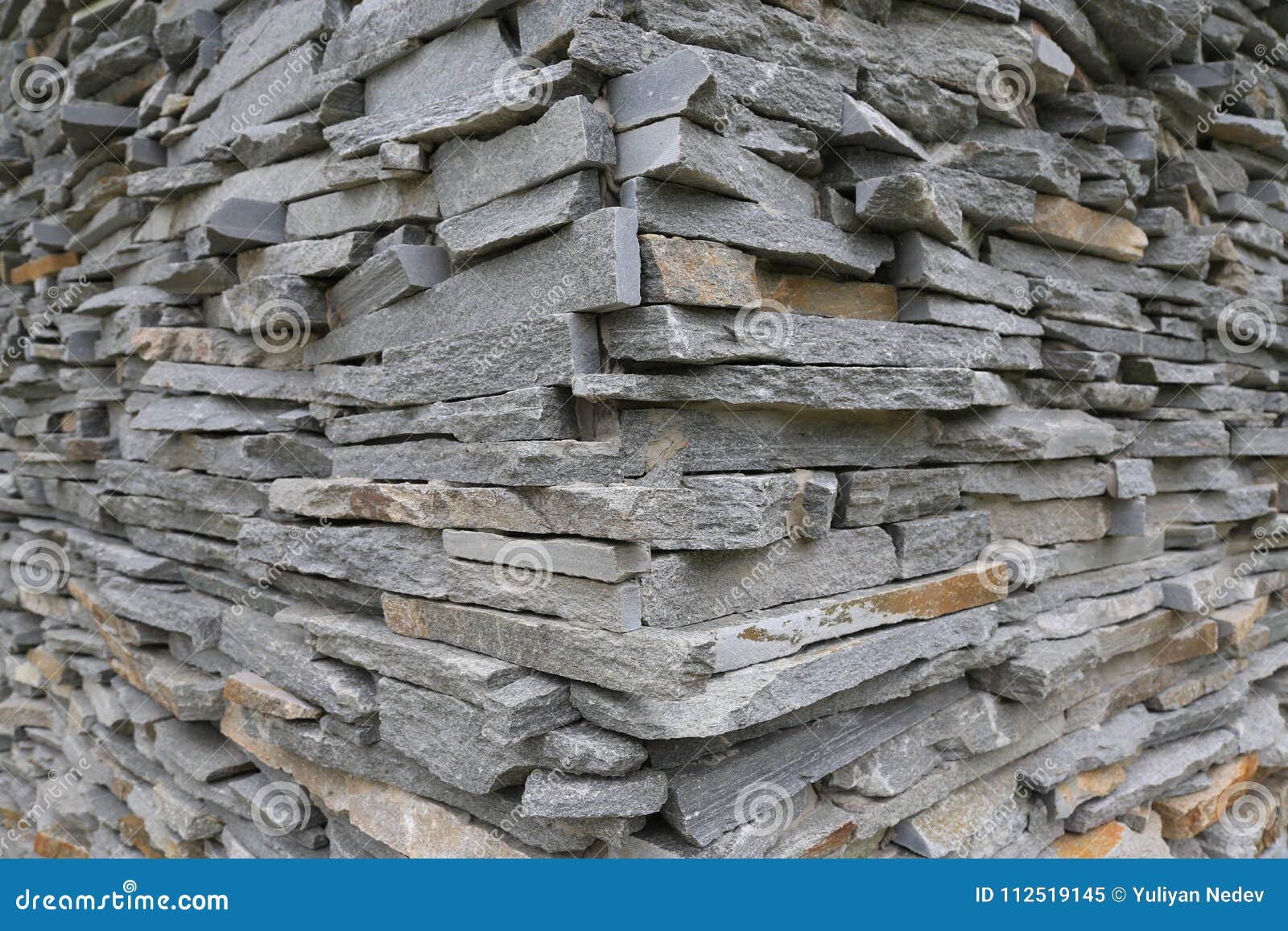 Stacked Horizontal Gray Stone Plates Royalty-Free Stock Photography ...