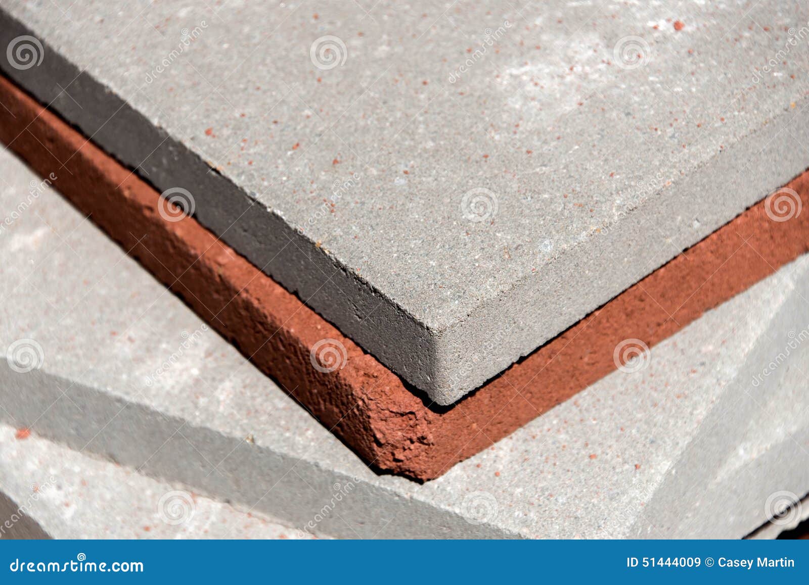 Stacked Landscaping and Garden Pavers Stock Image - Image of materials ...