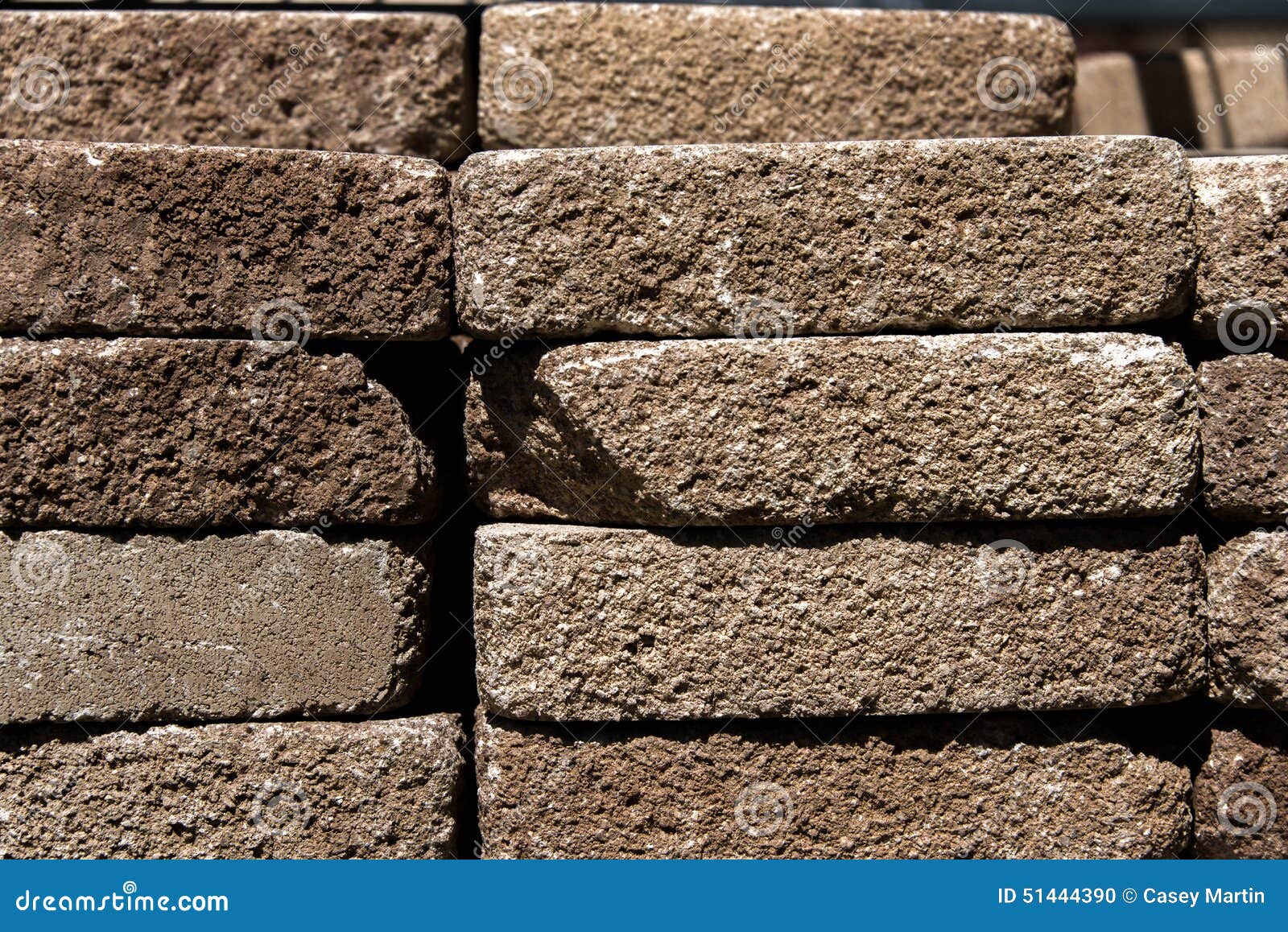 Stacked Landscaping and Garden Pavers Stock Photo - Image of garden ...