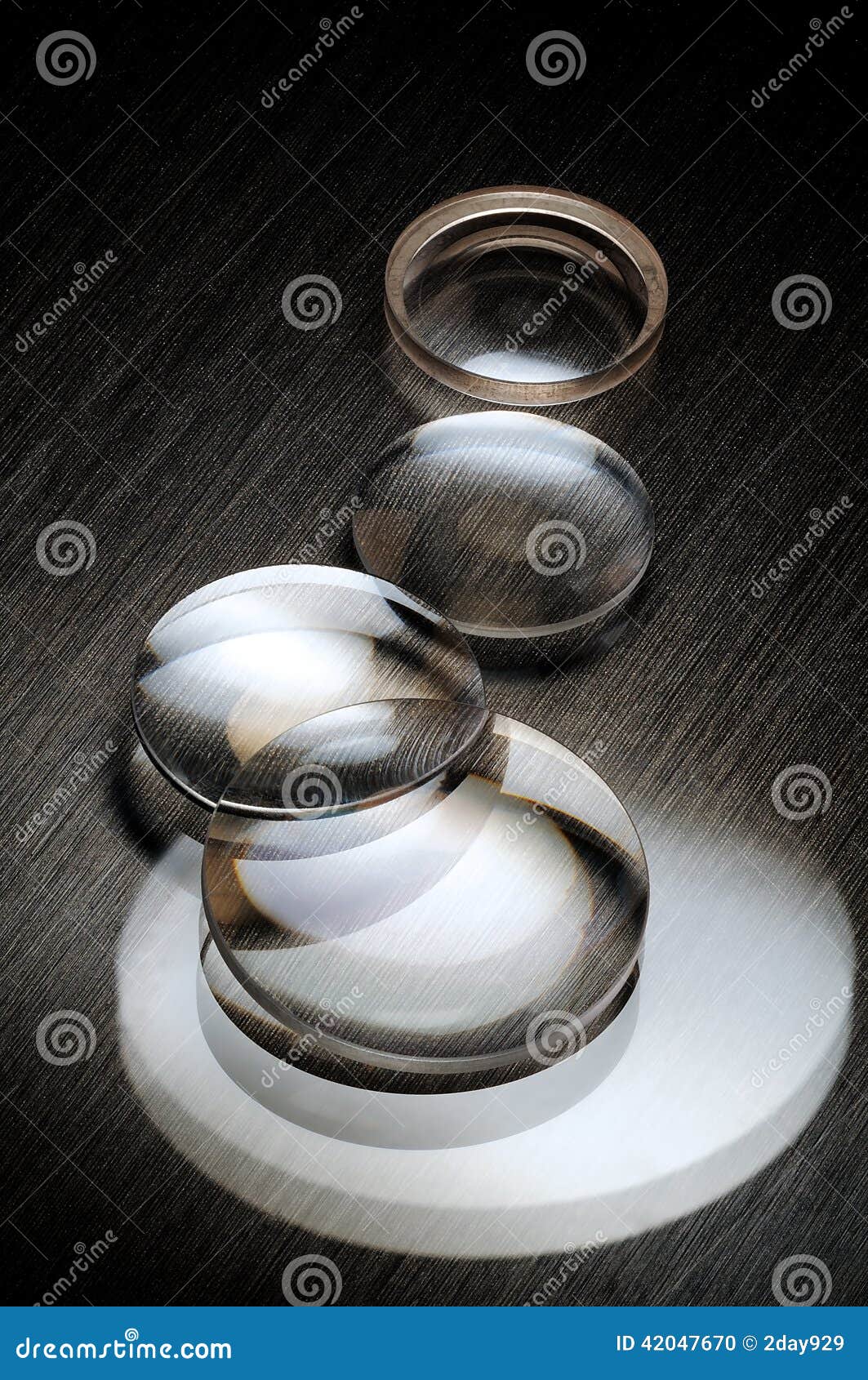 Stacked Lenses, Glass, Mobile Phone Wallpaper, Vertical Stock Photo ...