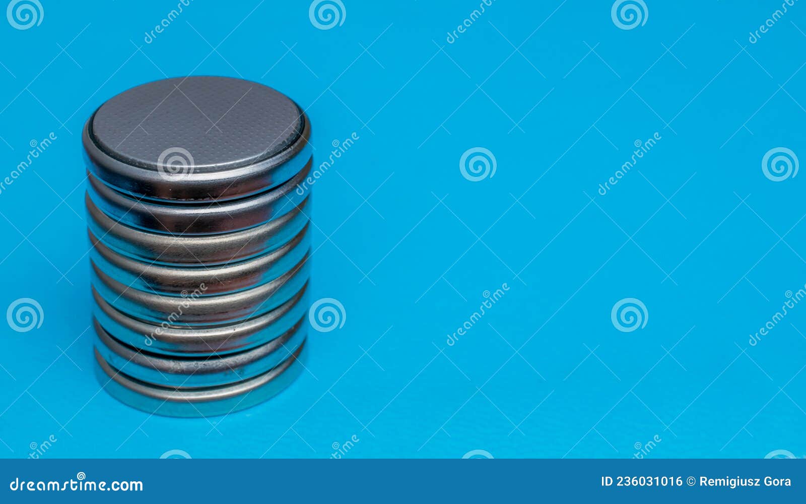 Stacked Lithium Batteries. Battery Recycling Stock Photo - Image of ...