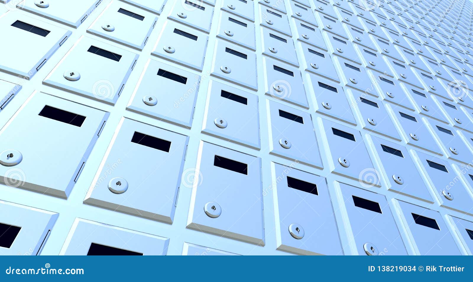 Stacked Locked Boxes Royalty-Free Stock Image | CartoonDealer.com #56978032