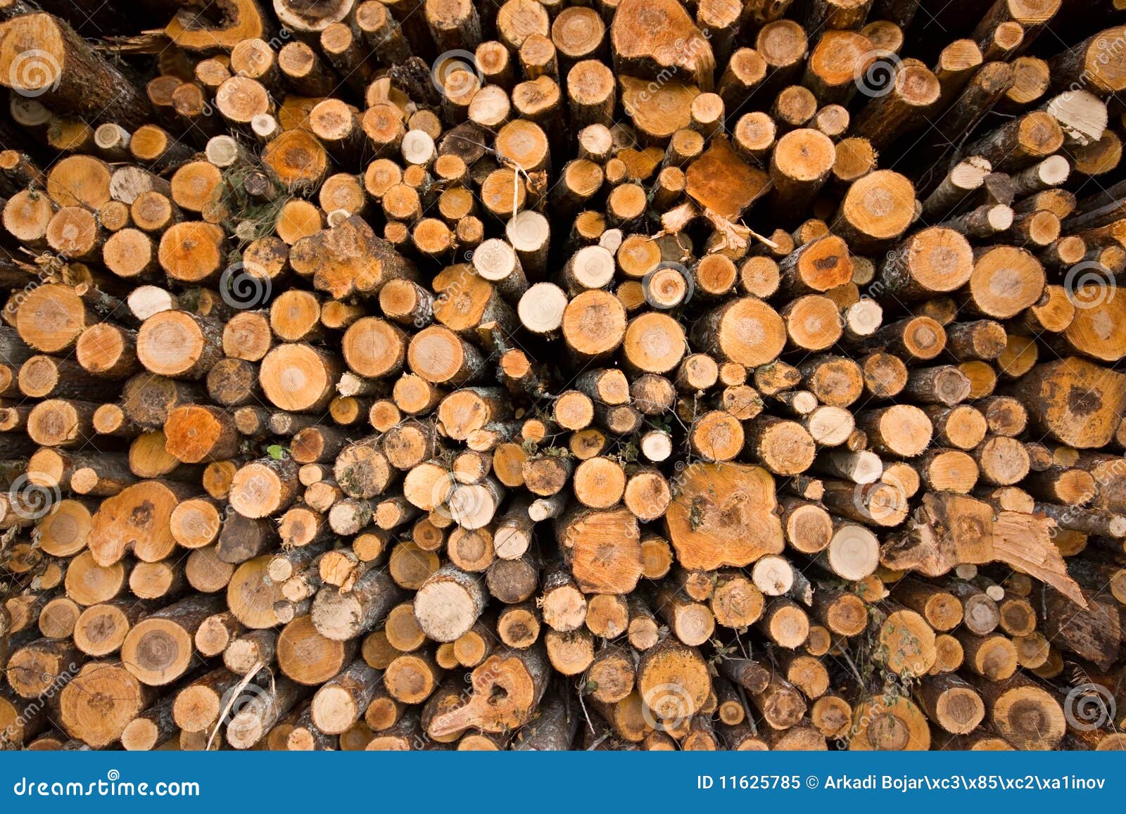 Stacked logs stock image. Image of scratched, material - 11625785