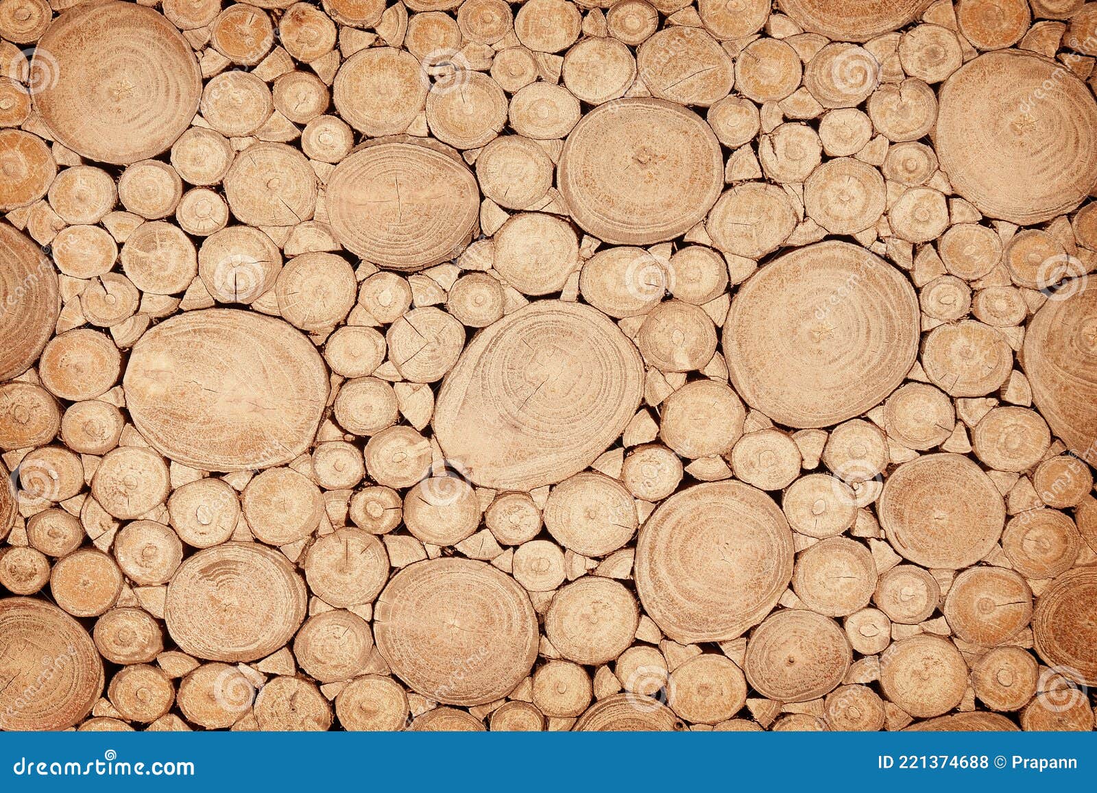 Stacked Logs Texture, Natural Background Stock Photo - Image of pine ...