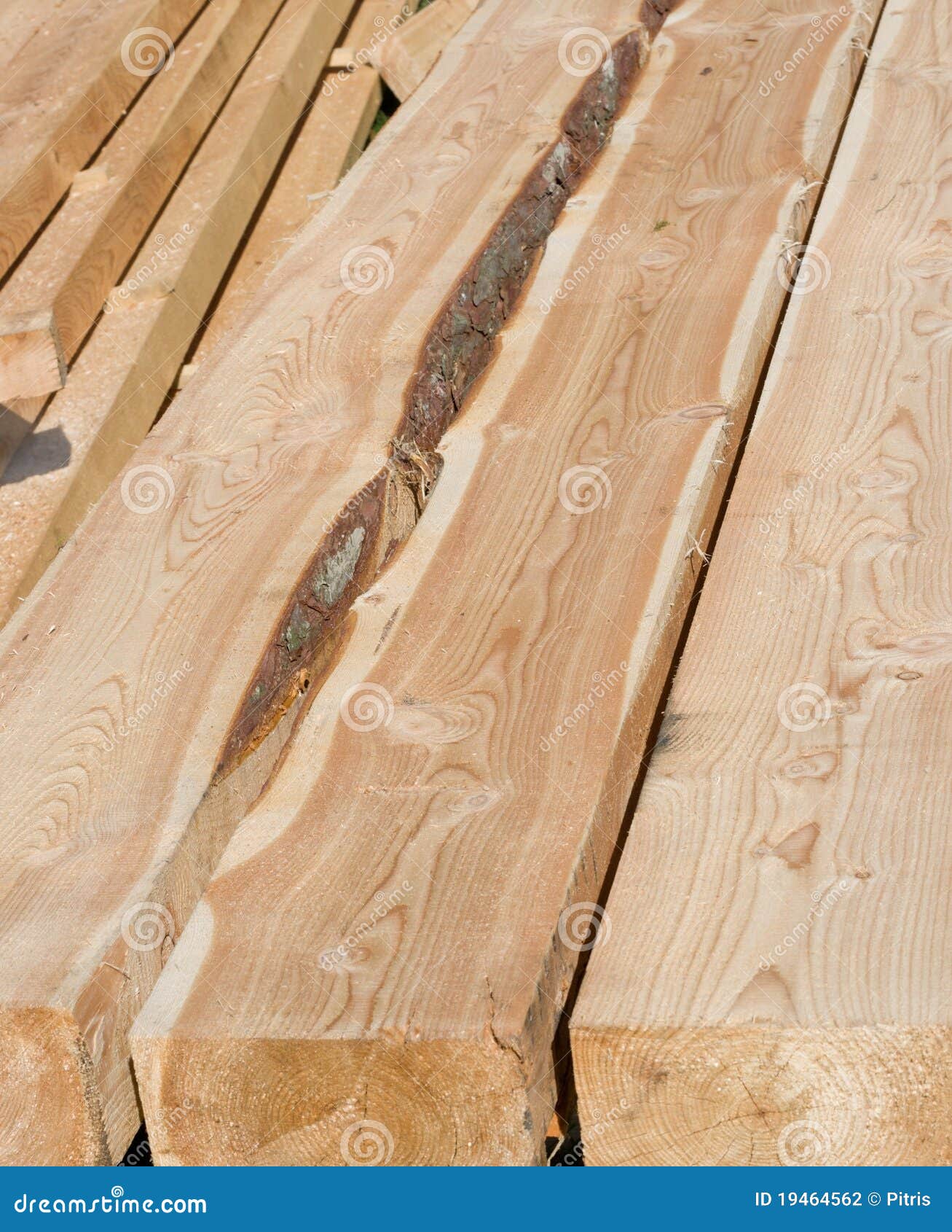 Stacked lumber stock photo. Image of architecture, material - 19464562
