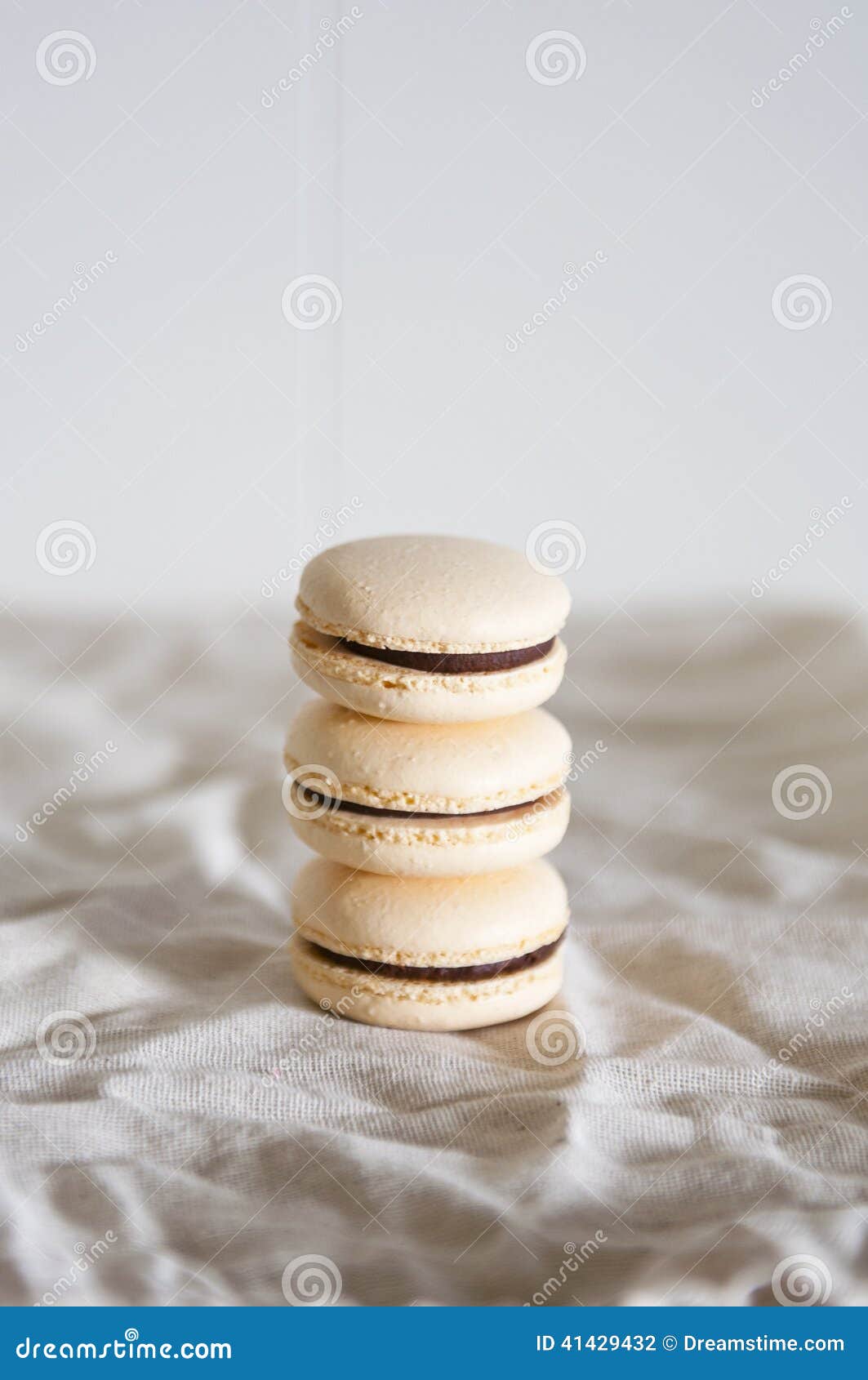 Stacked macarons stock photo. Image of stacked, orange - 41429432