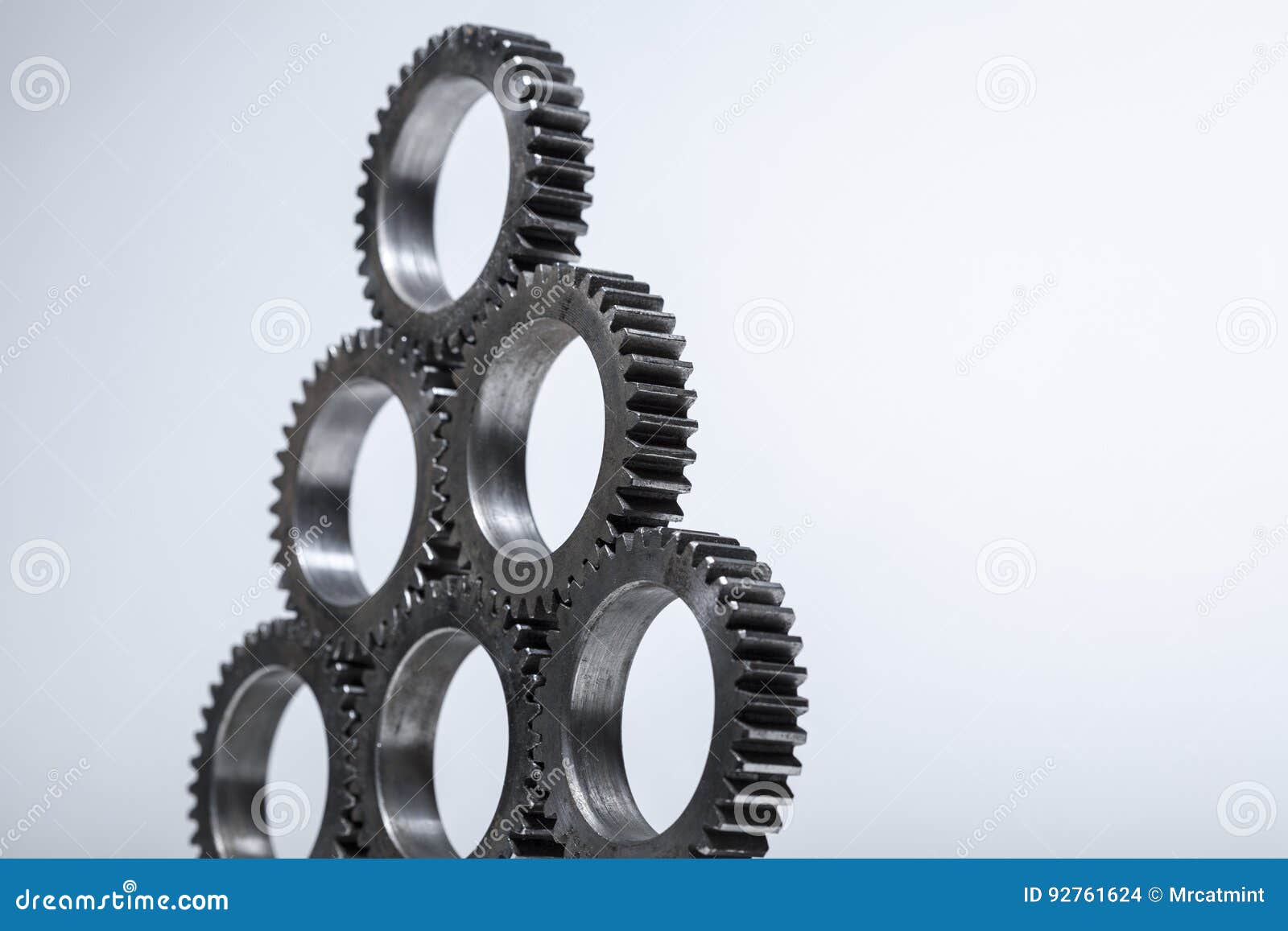 Stacked Machine Gears stock photo. Image of power, engine - 92761624