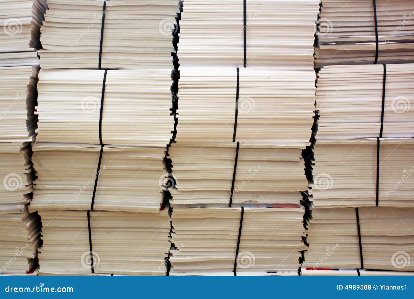 Stacked magazines stock photo. Image of pattern, print - 4989508