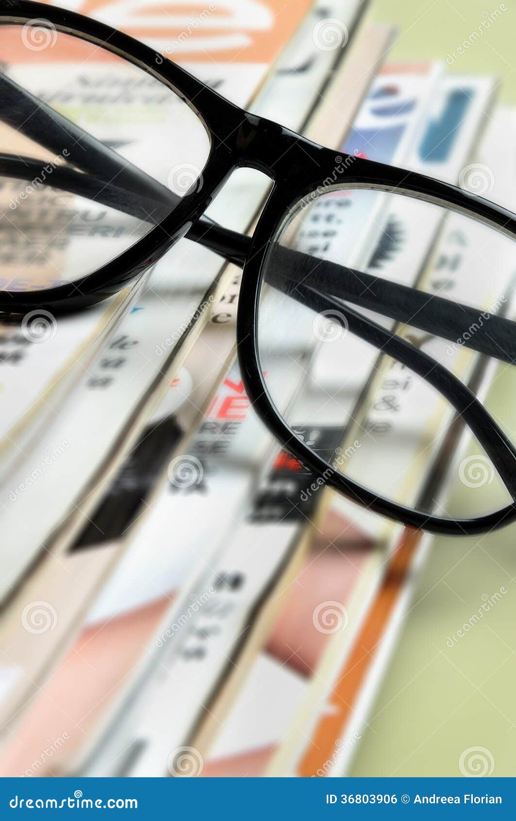Stacked magazines stock photo. Image of education, advertise - 36803906