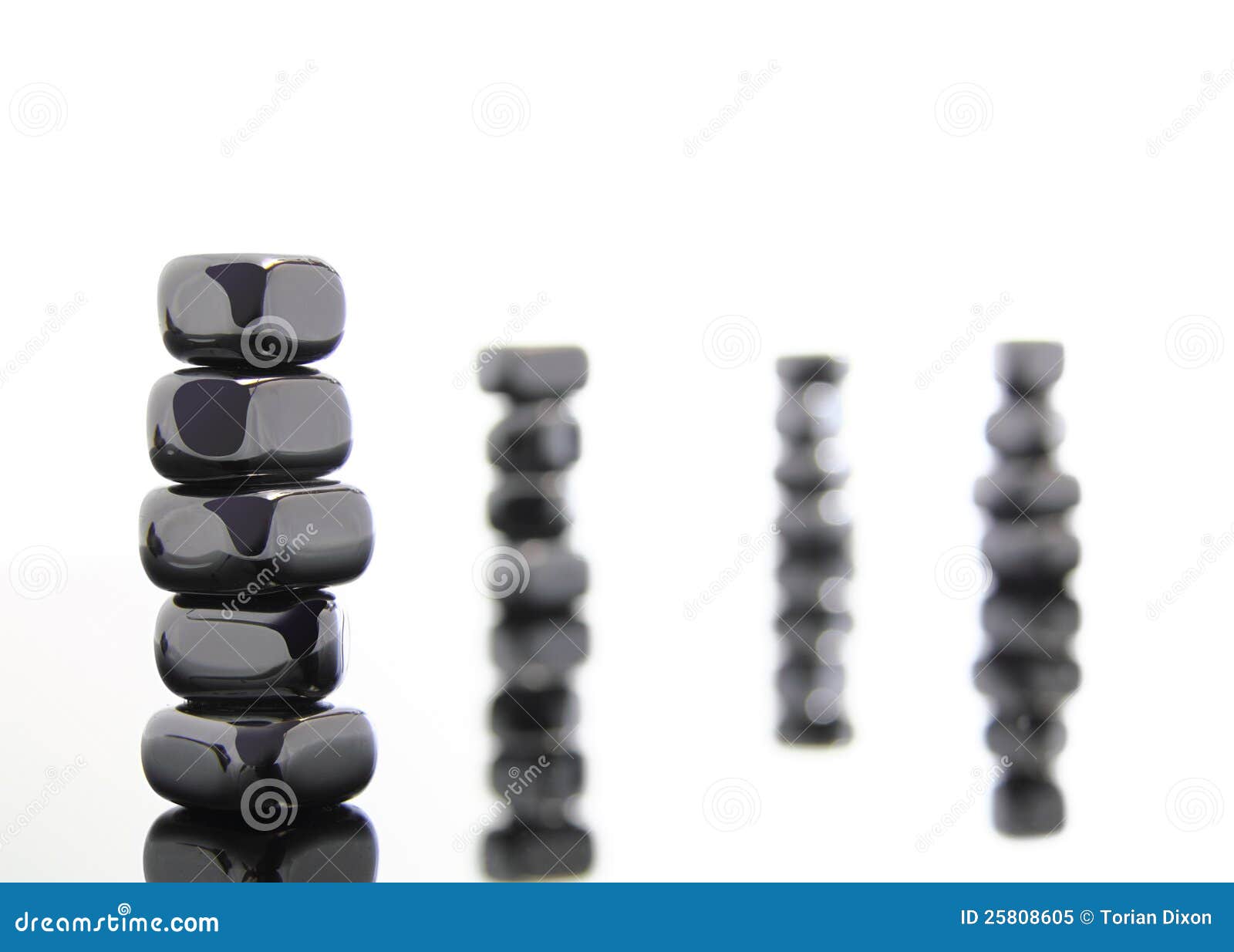 Stacked metallic stones stock image. Image of stacked - 25808605