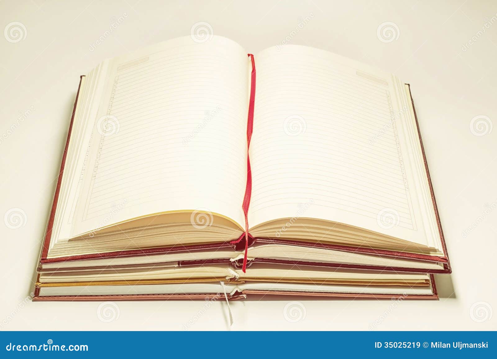 Stacked notebooks stock image. Image of antique, book - 35025219