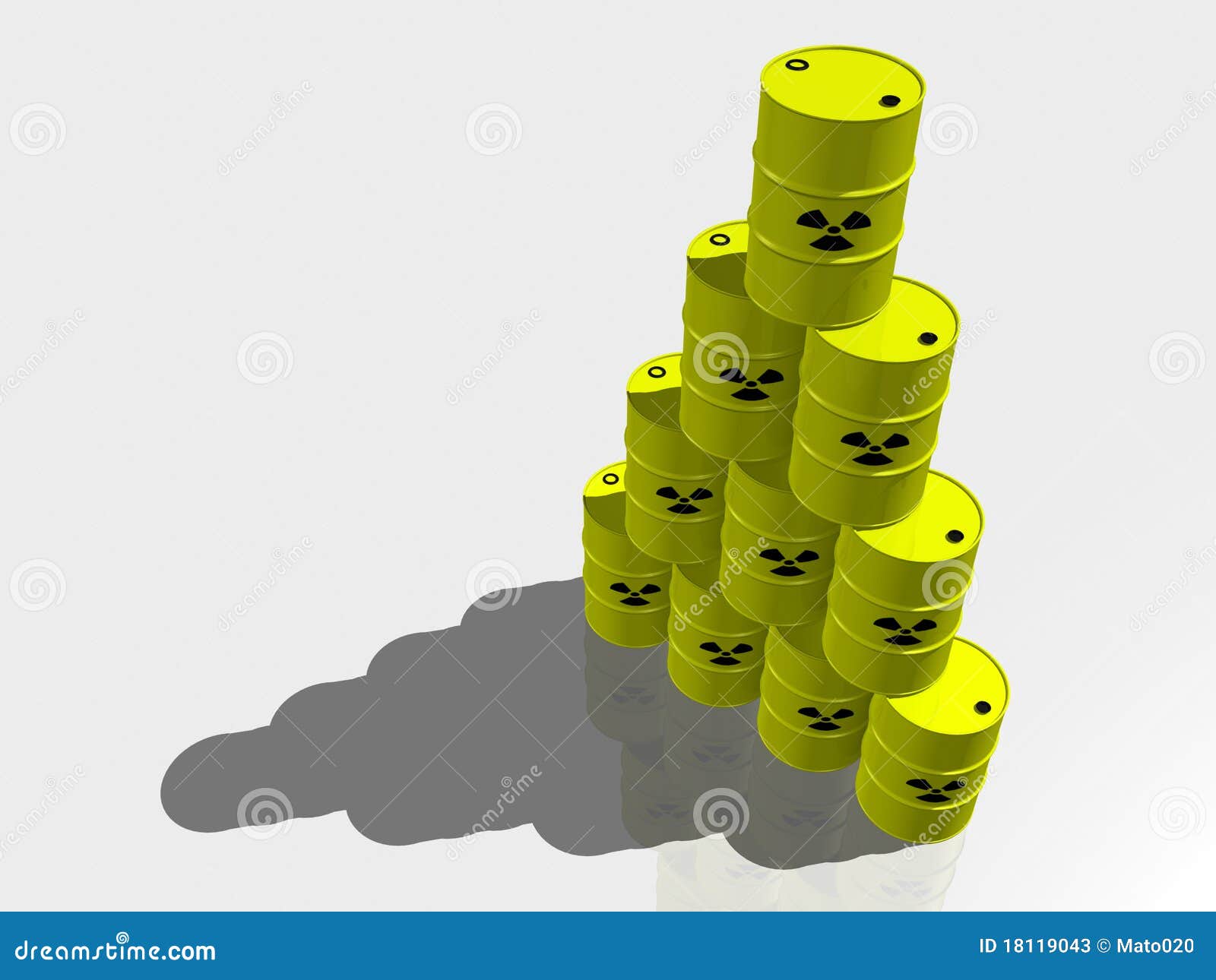 Radioactive Pyramid Royalty-Free Stock Photo | CartoonDealer.com #24651591
