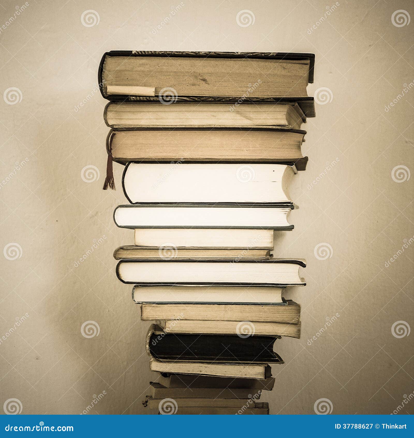 Stacked old and new books stock image. Image of wisdom - 37788627