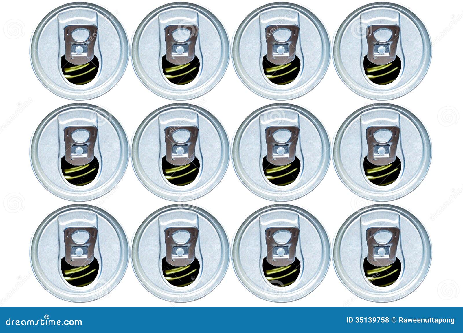 Stacked open cans stock photo. Image of cylinder, industry - 35139758