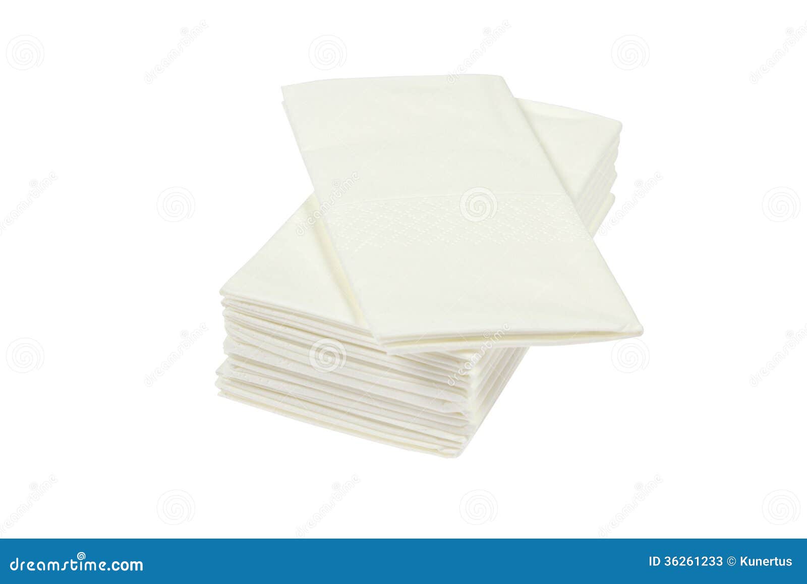 Stacked Paper Tissue on White Stock Image - Image of blank, illness ...