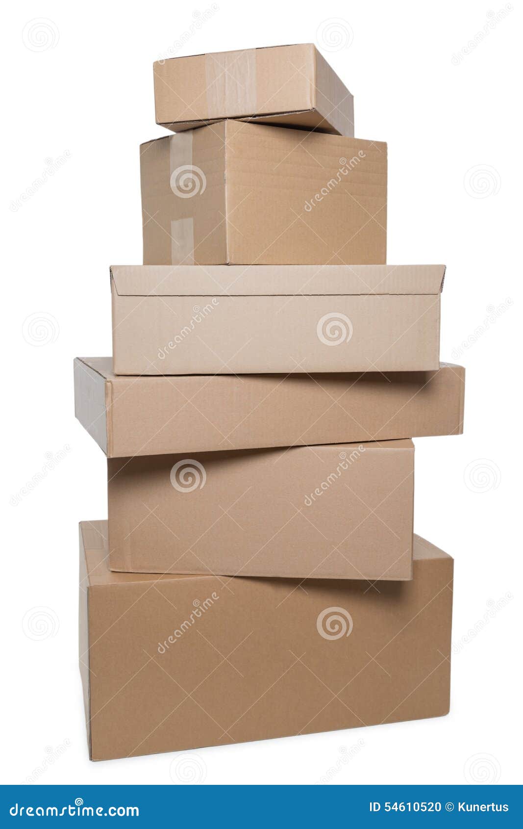 Stacked parcels stock photo. Image of pack, shopping - 54610520
