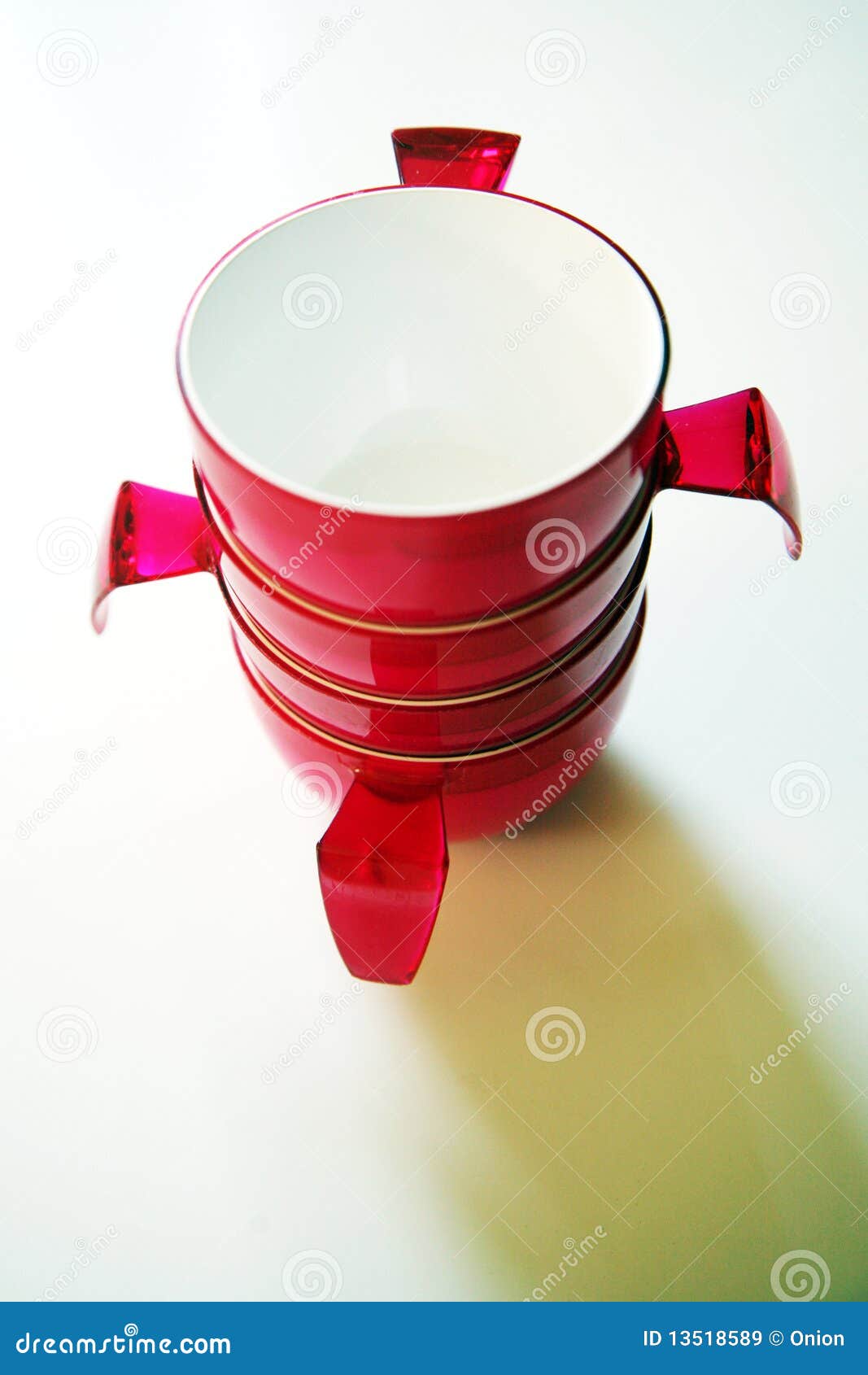 Stacked Plastic Coffee Cups Stock Image - Image of space, beverage ...