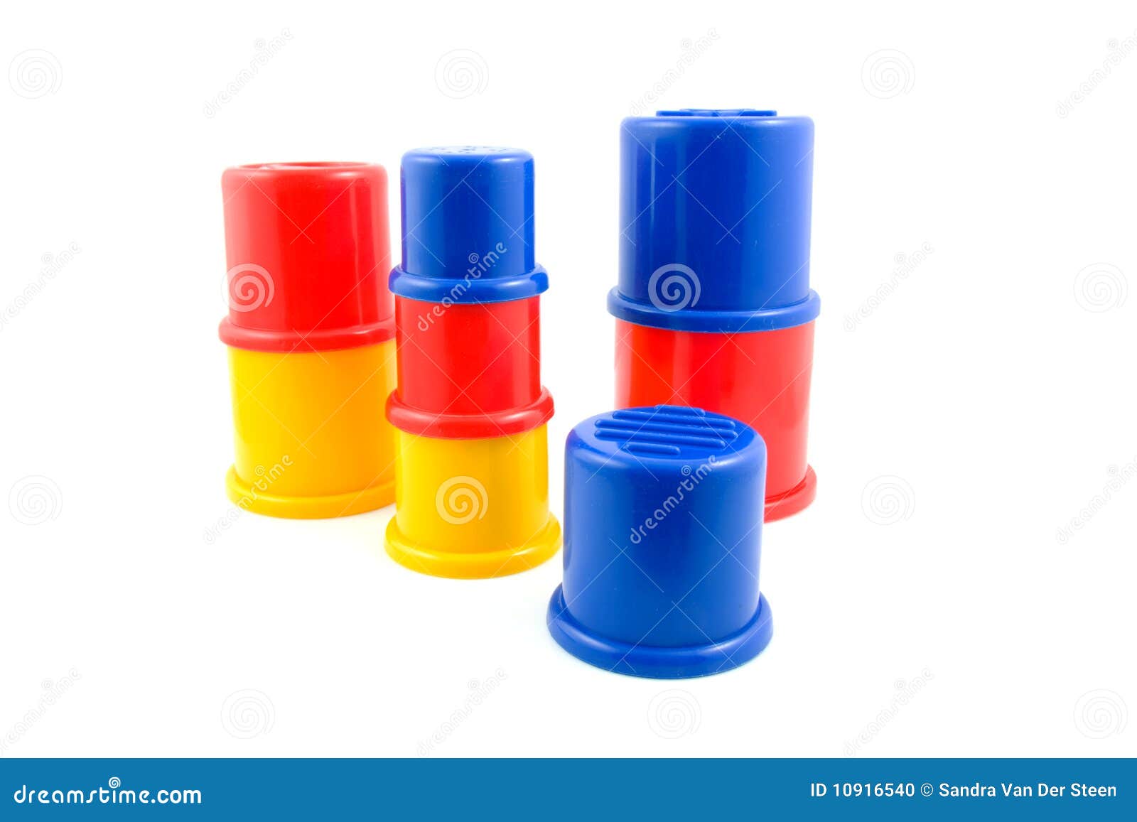 Stacked plastic toys stock photo. Image of playing, kids - 10916540