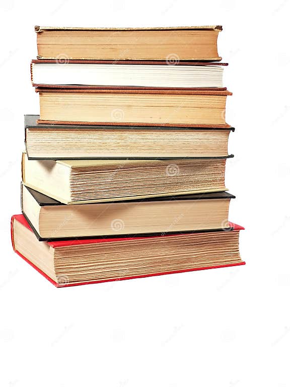 Stacked Reference Books stock photo. Image of bookstore - 1363990