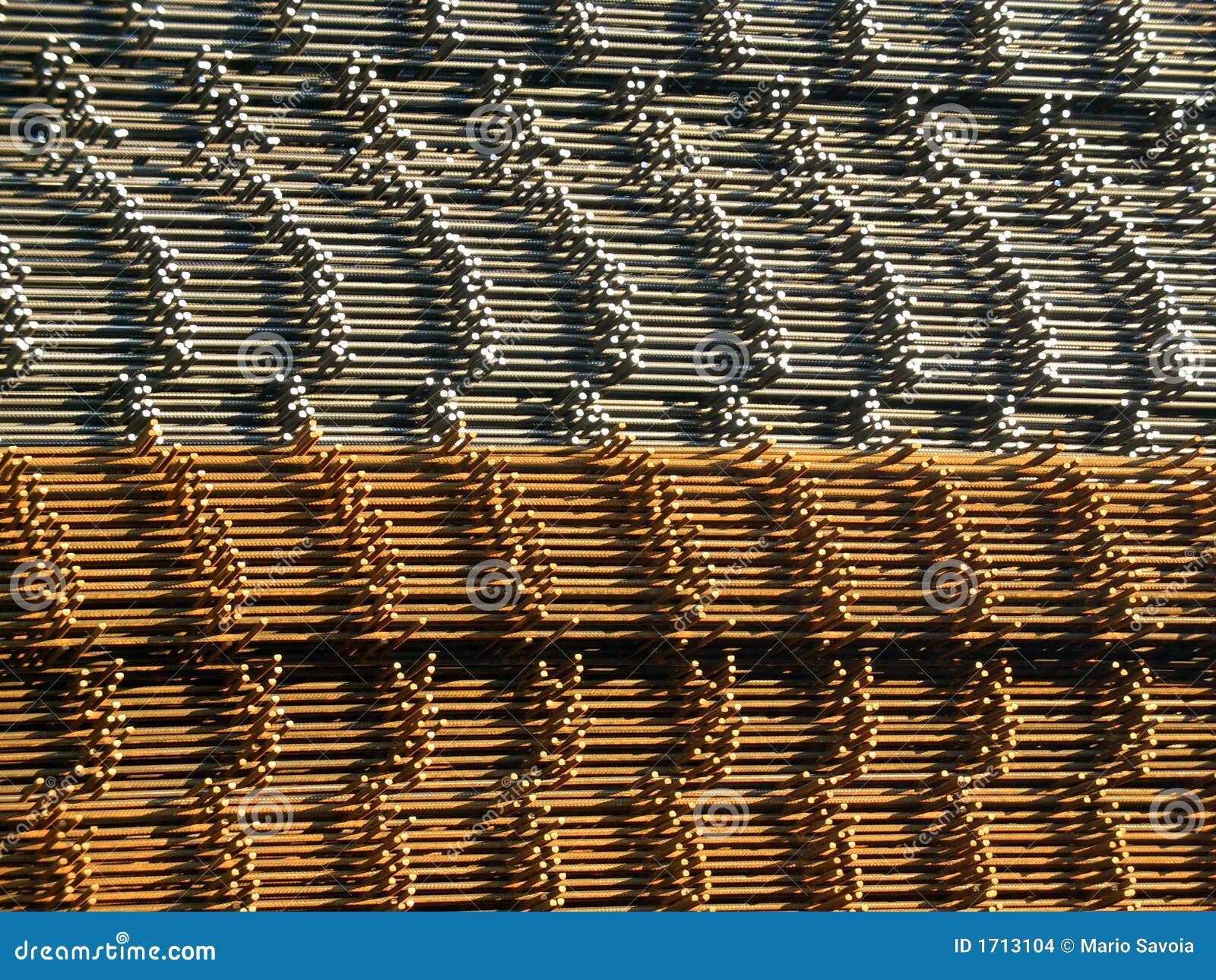 Stacked reinforcing rods stock photo. Image of construction - 1713104