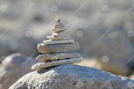 Stacked Rocks stock photo. Image of peace, stone, pile - 4041294