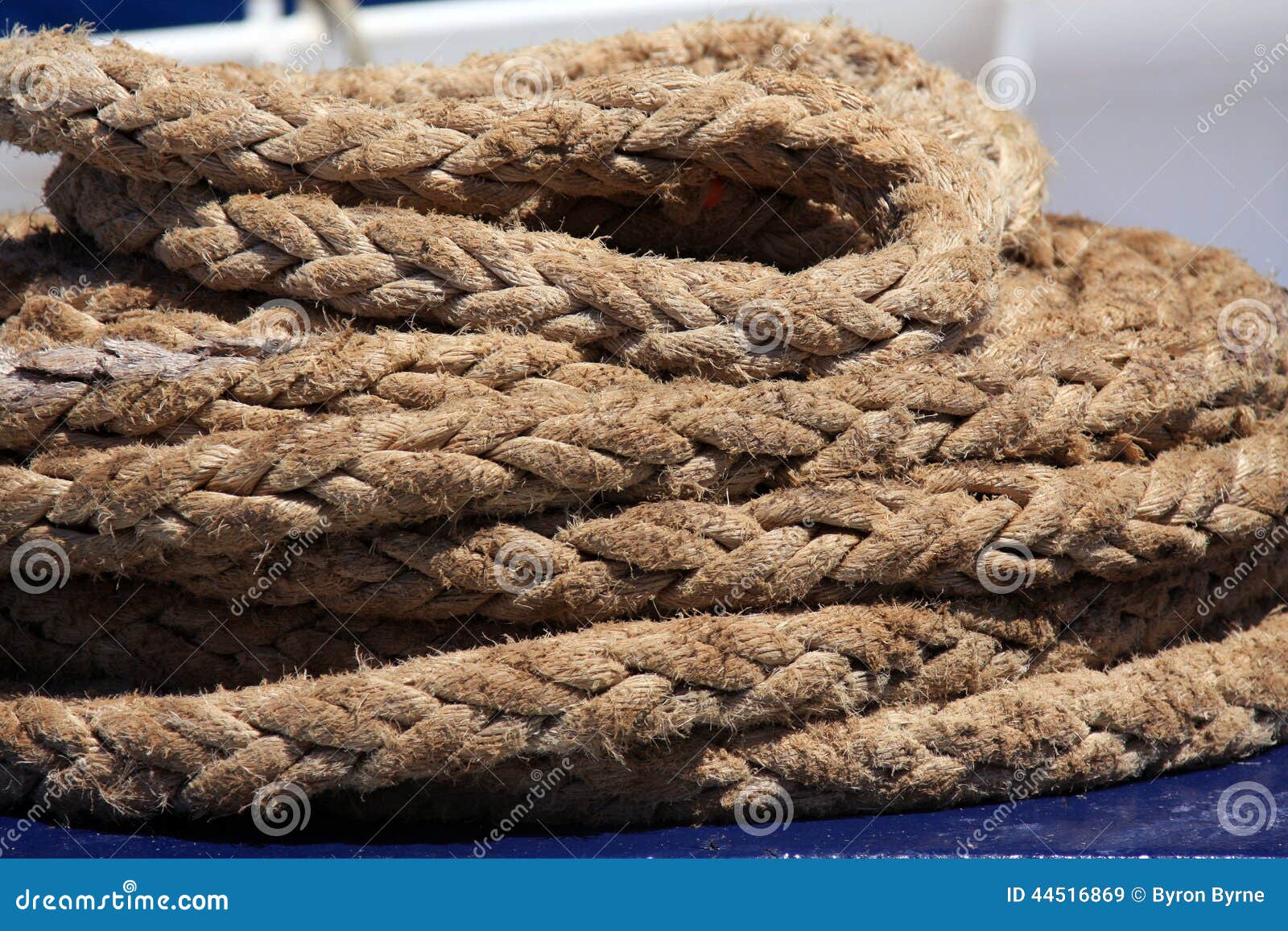 Stacked rope stock image. Image of tackle, heavy, ship - 44516869