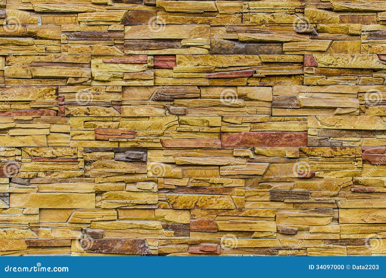 Stacked slate stone wall stock photo. Image of close - 34097000