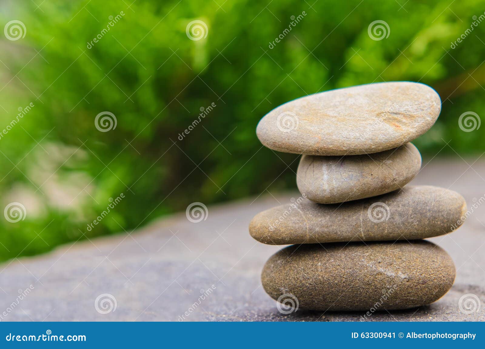 Stacked spa stones stock image. Image of harmony, health - 63300941