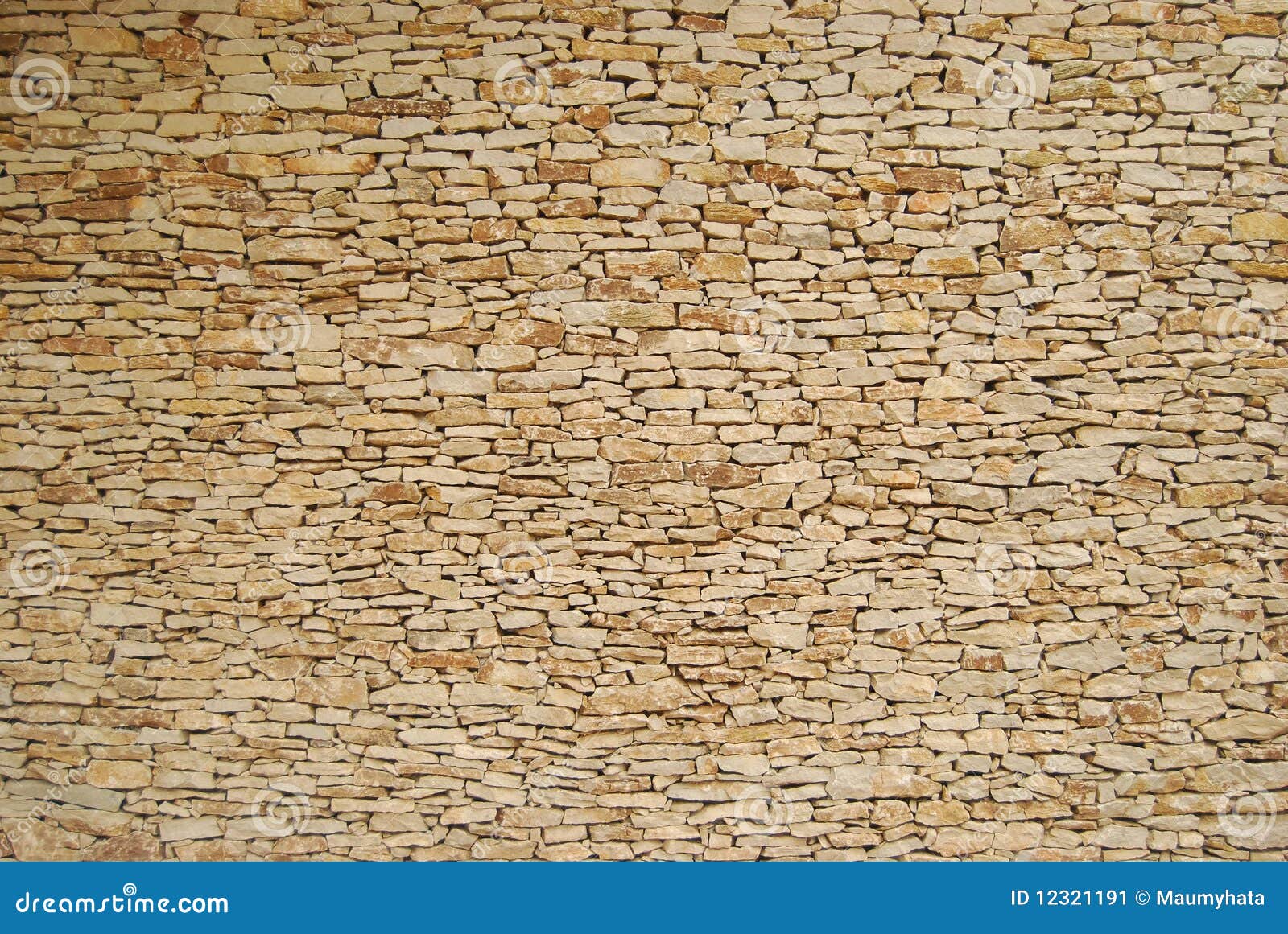 Stacked stone wall stock image. Image of stone, wall - 12321191
