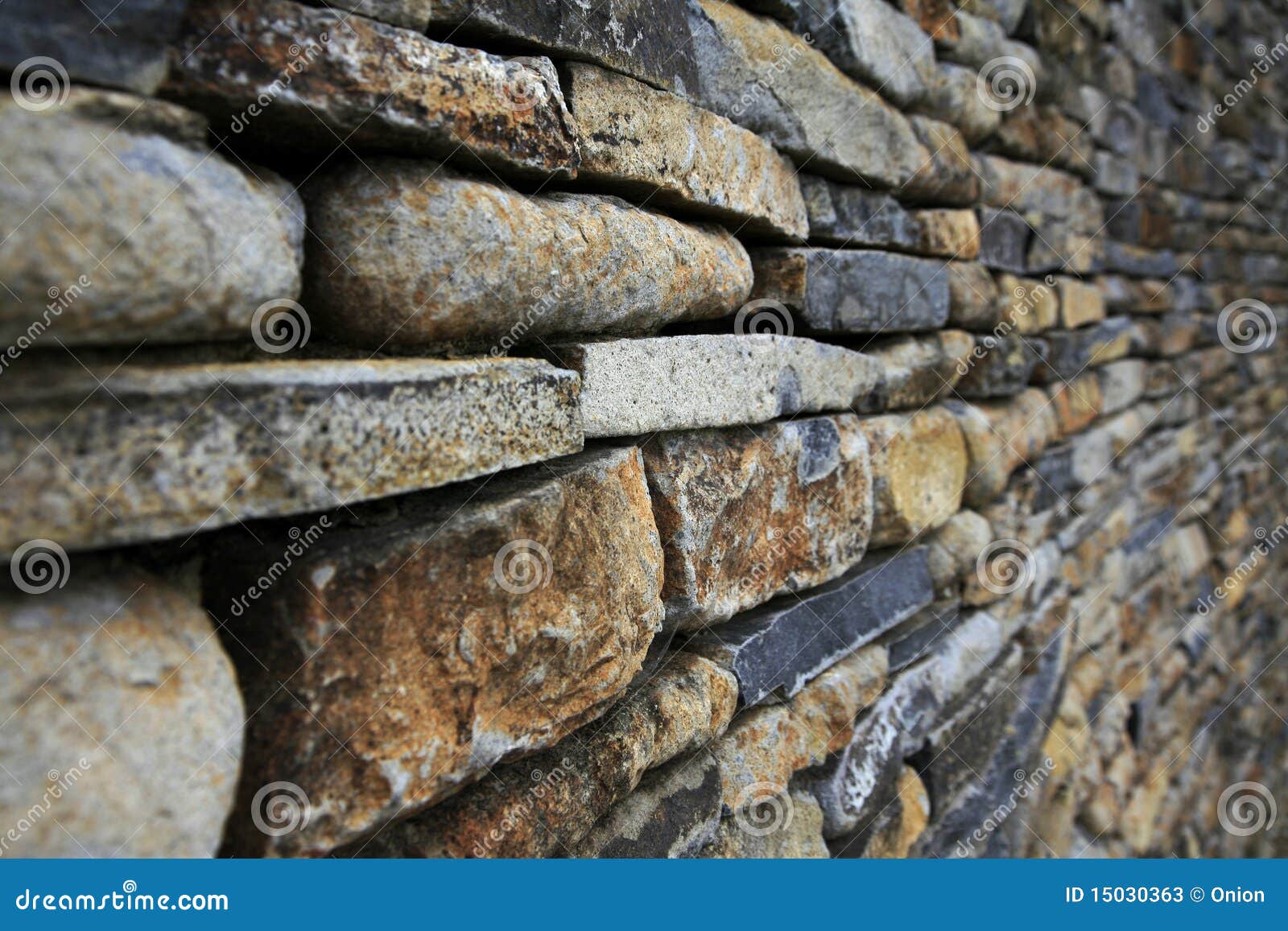 Stacked stone wall stock image. Image of wall, stacked - 15030363