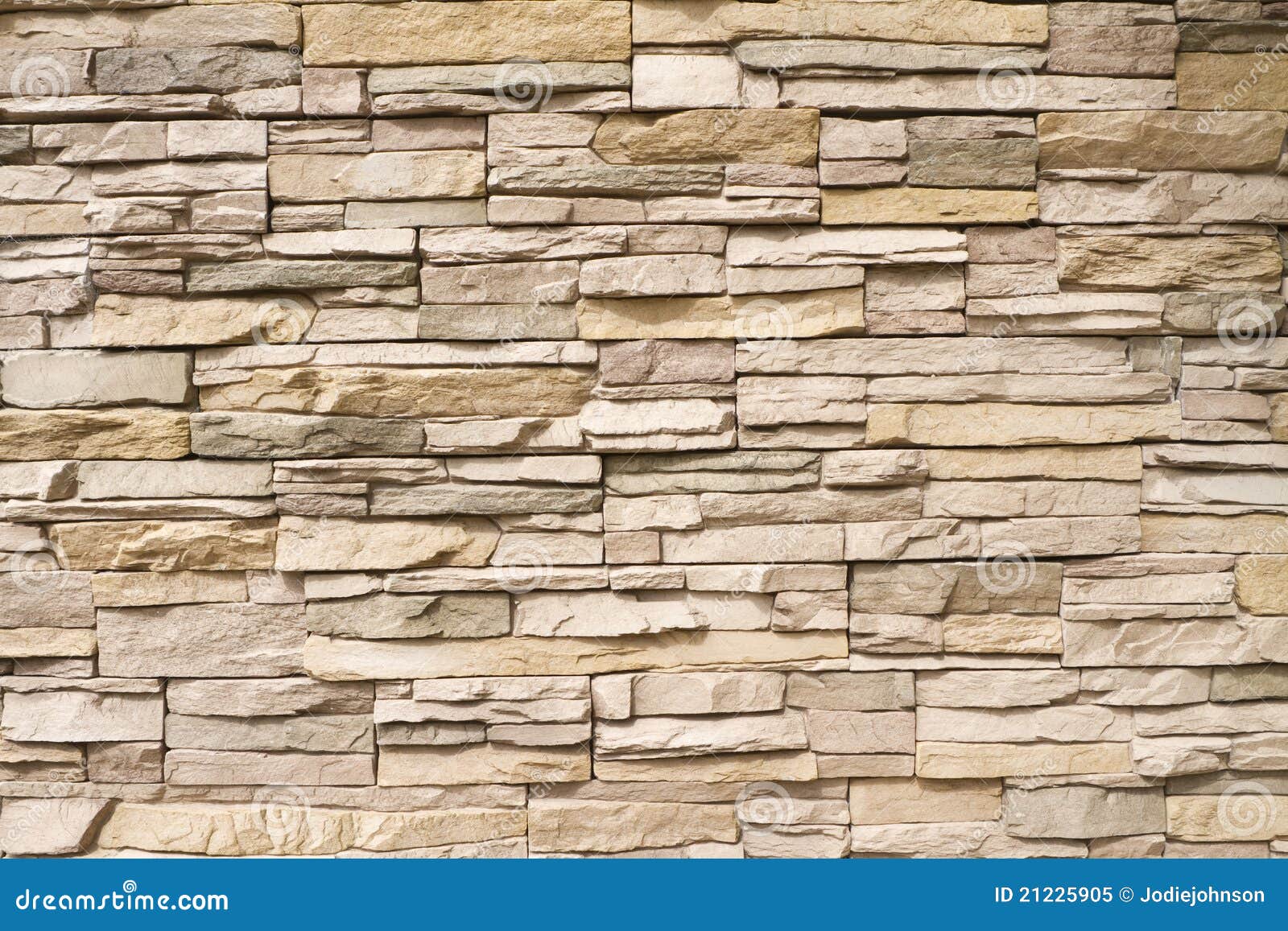 Stacked Stone Wall Background Horizontal Stock Image - Image of ...