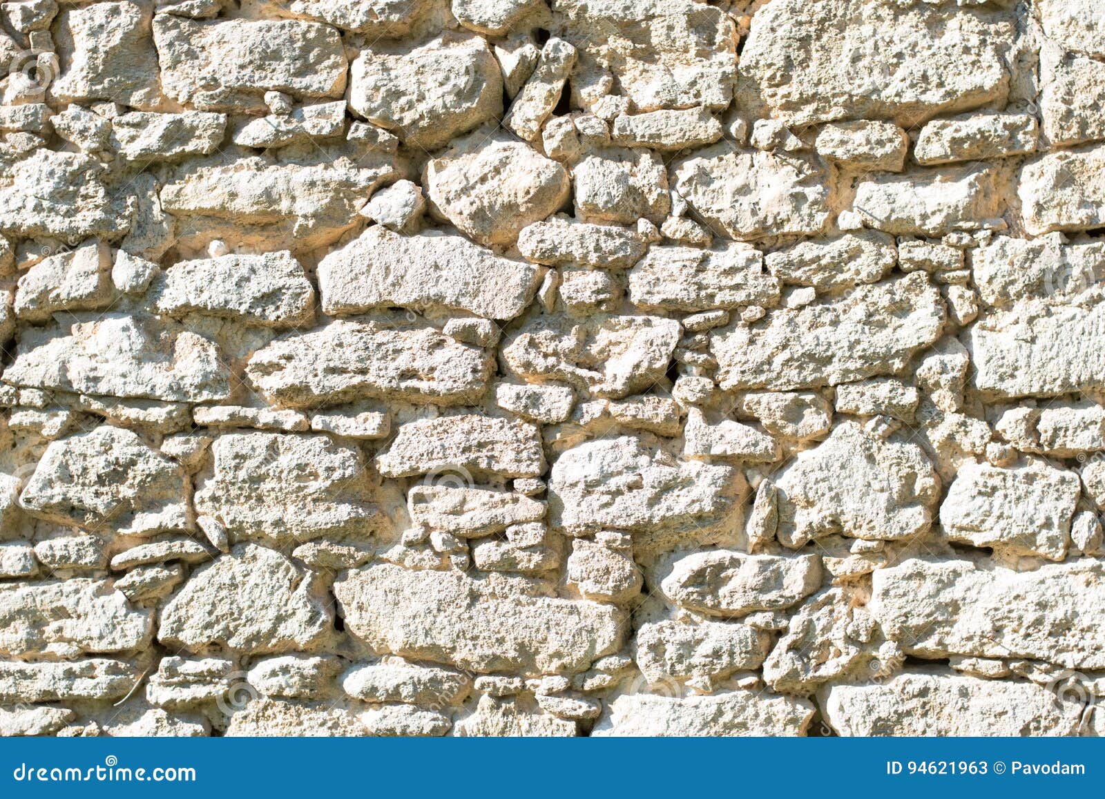 Stacked Stone Wall Background Horizontal Stock Image - Image of ...
