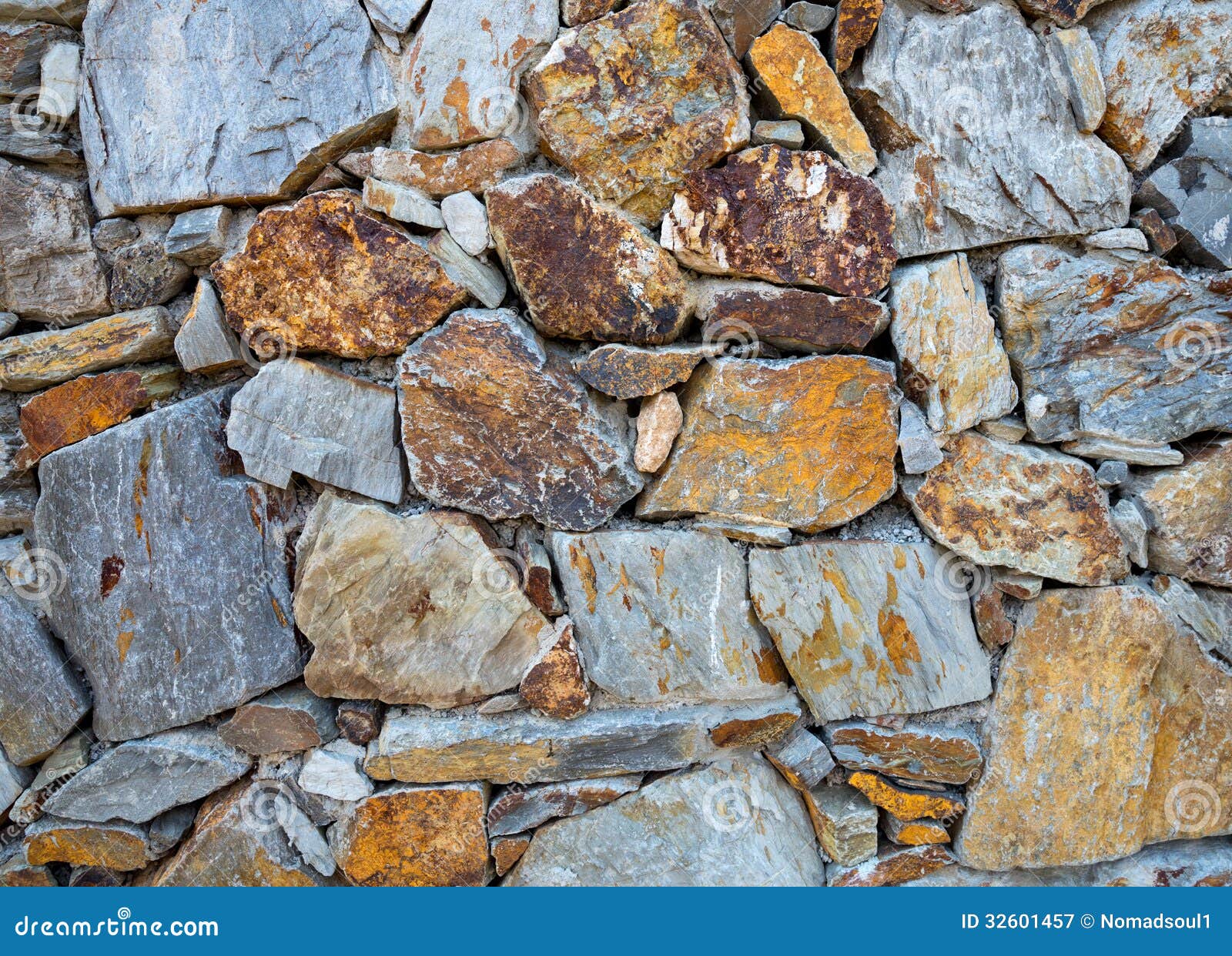 Stacked stone wall stock image. Image of stability, architecture - 32601457