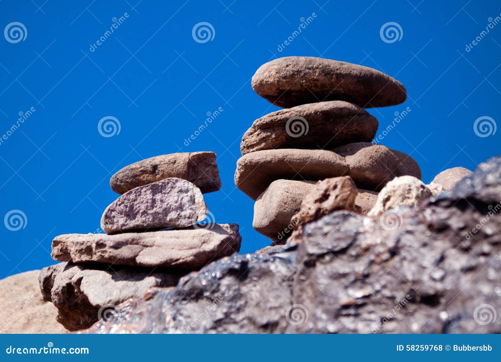Stacked stones stock photo. Image of stability, beautiful - 58259768