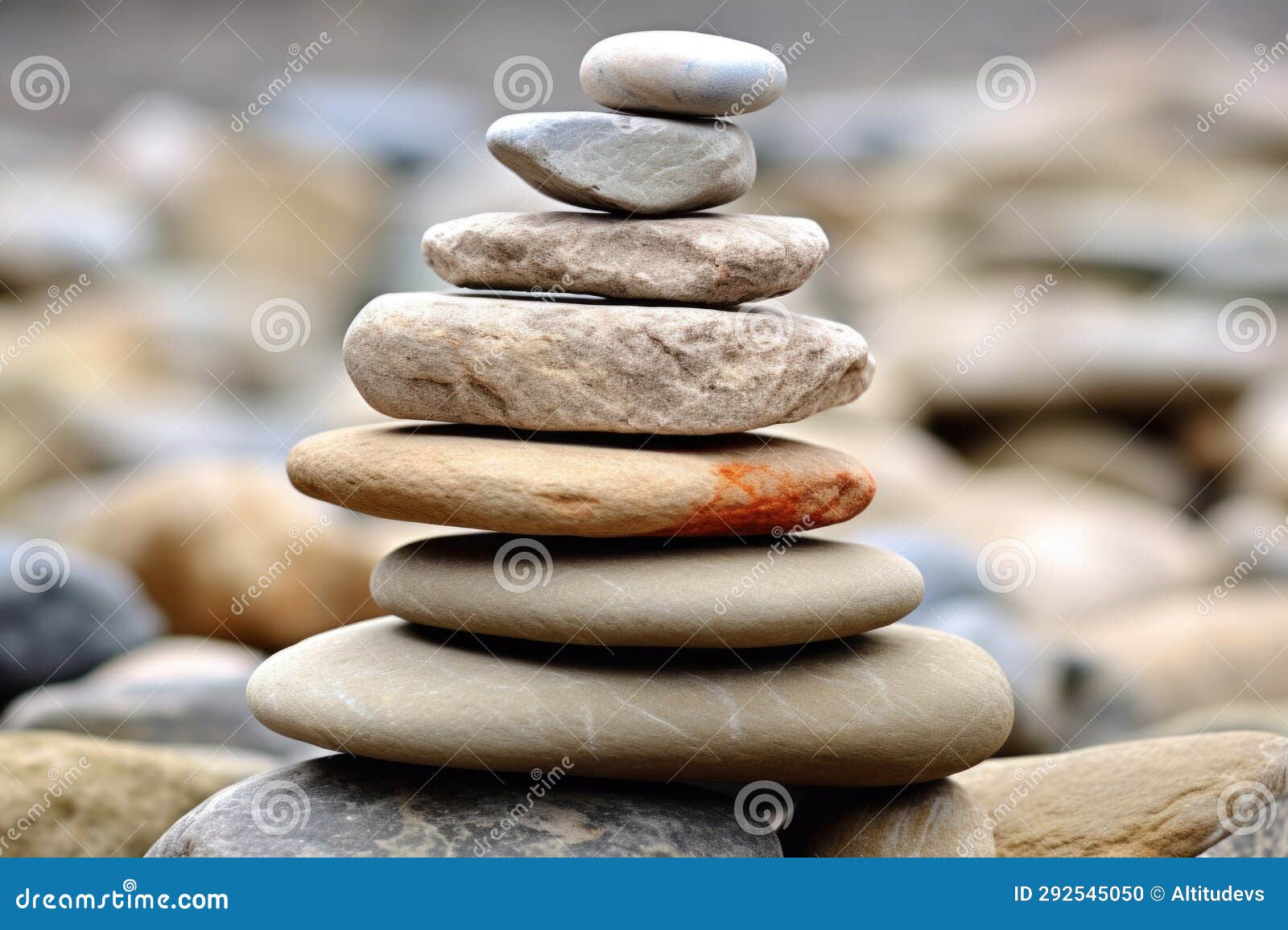 Stacked Stones in a Staggered Pattern Stock Photo - Image of stacked ...