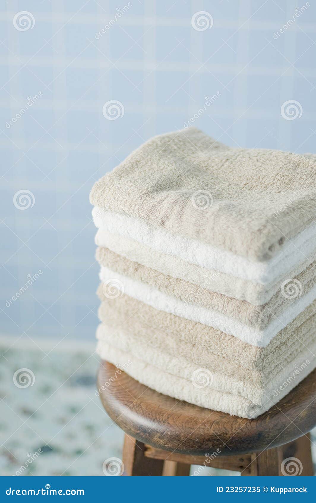 Stacked towels stock image. Image of piled, texture, pile - 23257235