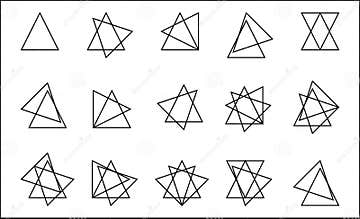 Stacked triangle stock vector. Illustration of computer - 103222986