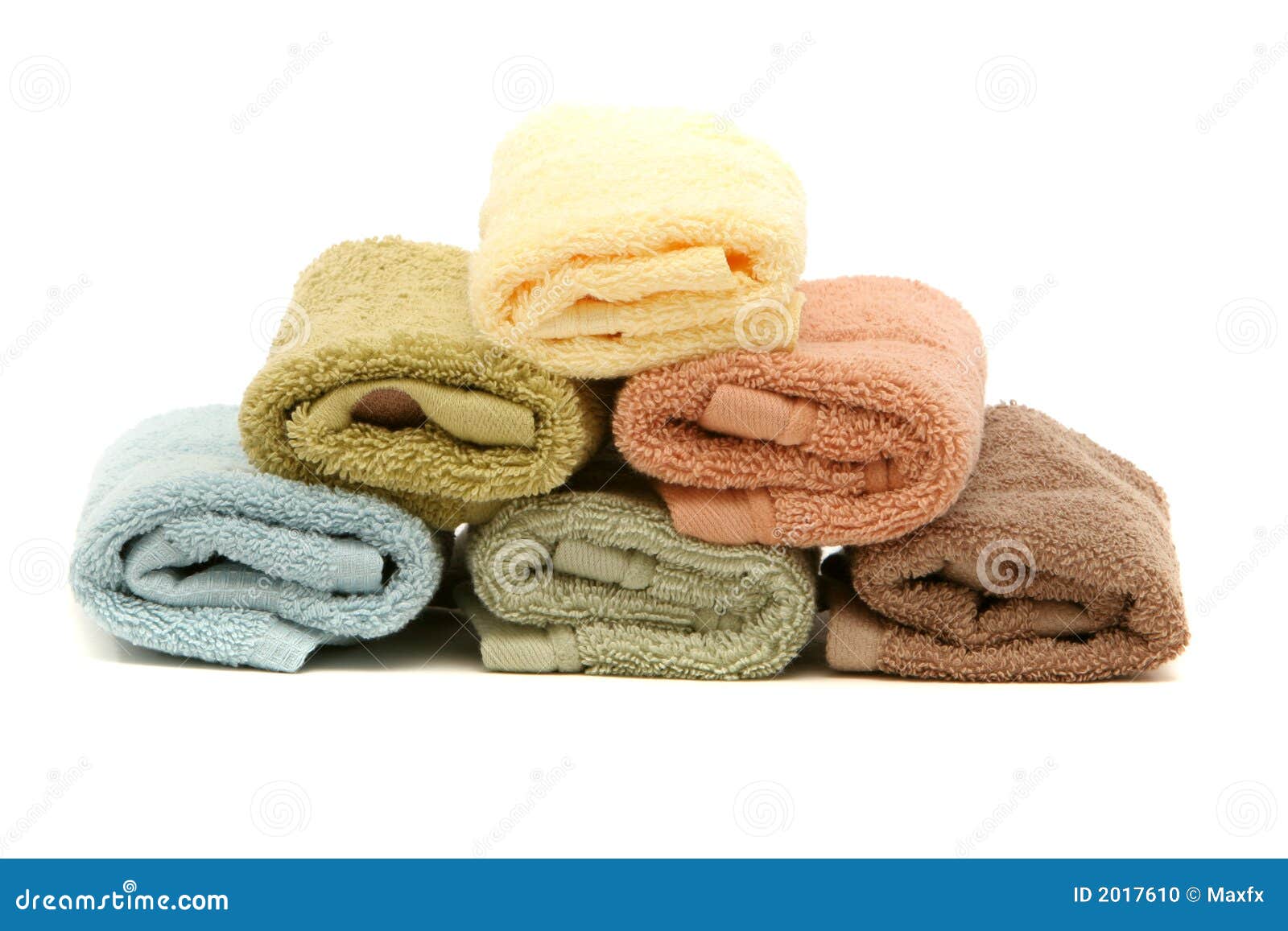 Stacked Up Spa / Bath Towels Stock Photo - Image of bath, hygiene: 2017610