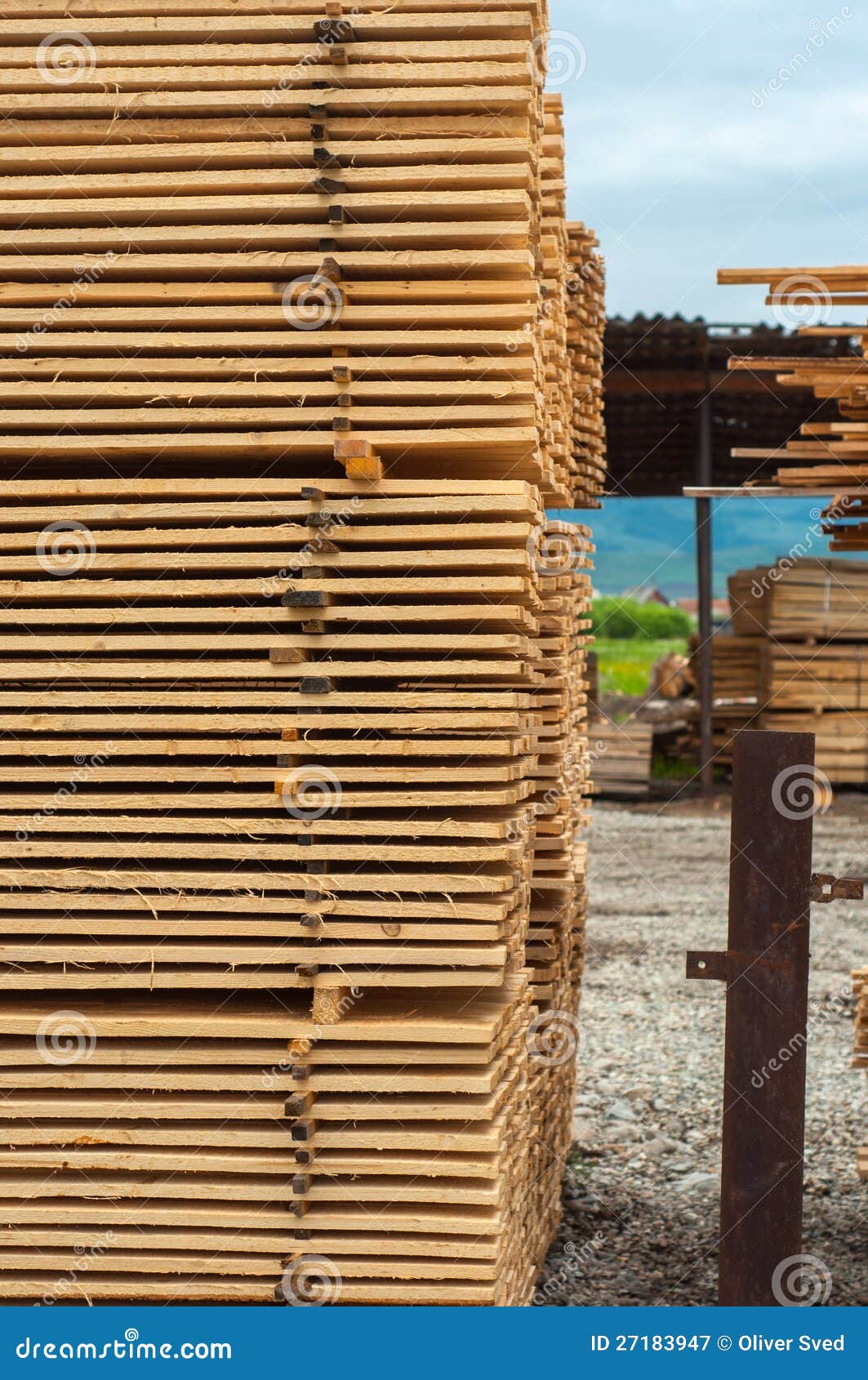 Stacked up wood stock image. Image of lumber, storage - 27183947