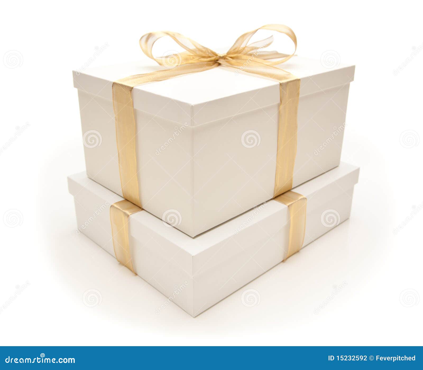 Stacked White Gift Boxes with Gold Ribbon Isolated Stock Photo - Image ... Stacked White Gift Boxes with Gold Ribbon Isolated Stock Photo - Image ...
